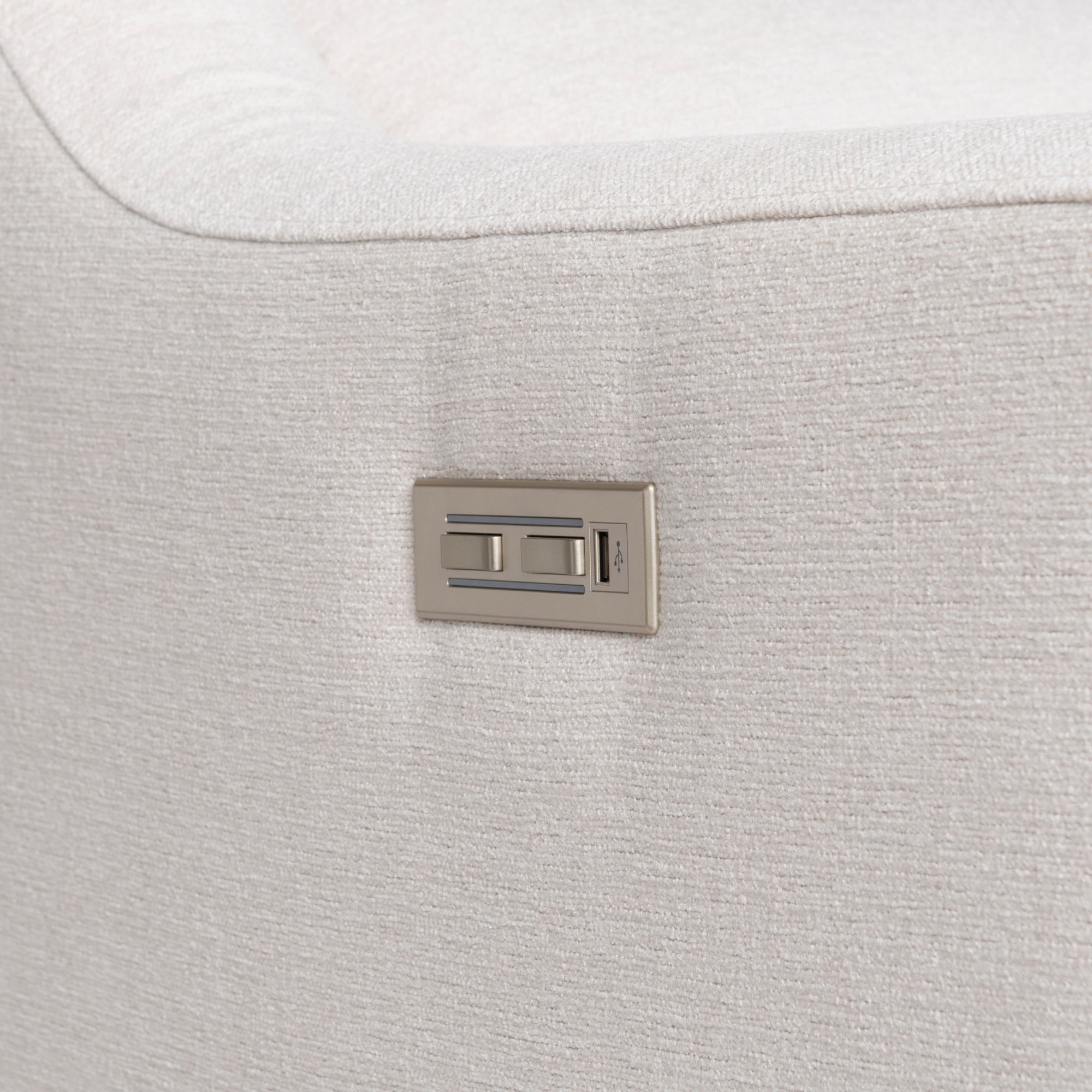 Bernhardt Bernhardt Living B227RO Germain Contemporary Power Reclining ...