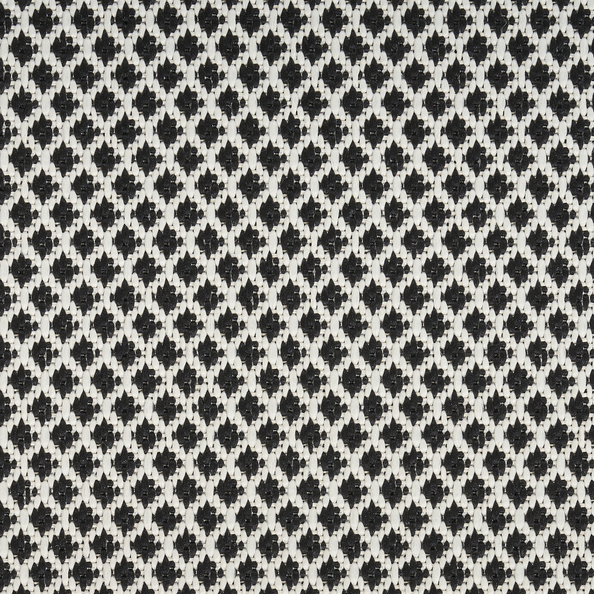 Nourison Courtyard COU01-BLKWT-2'2"x10' 2'2" X 10' Black White Runner ...