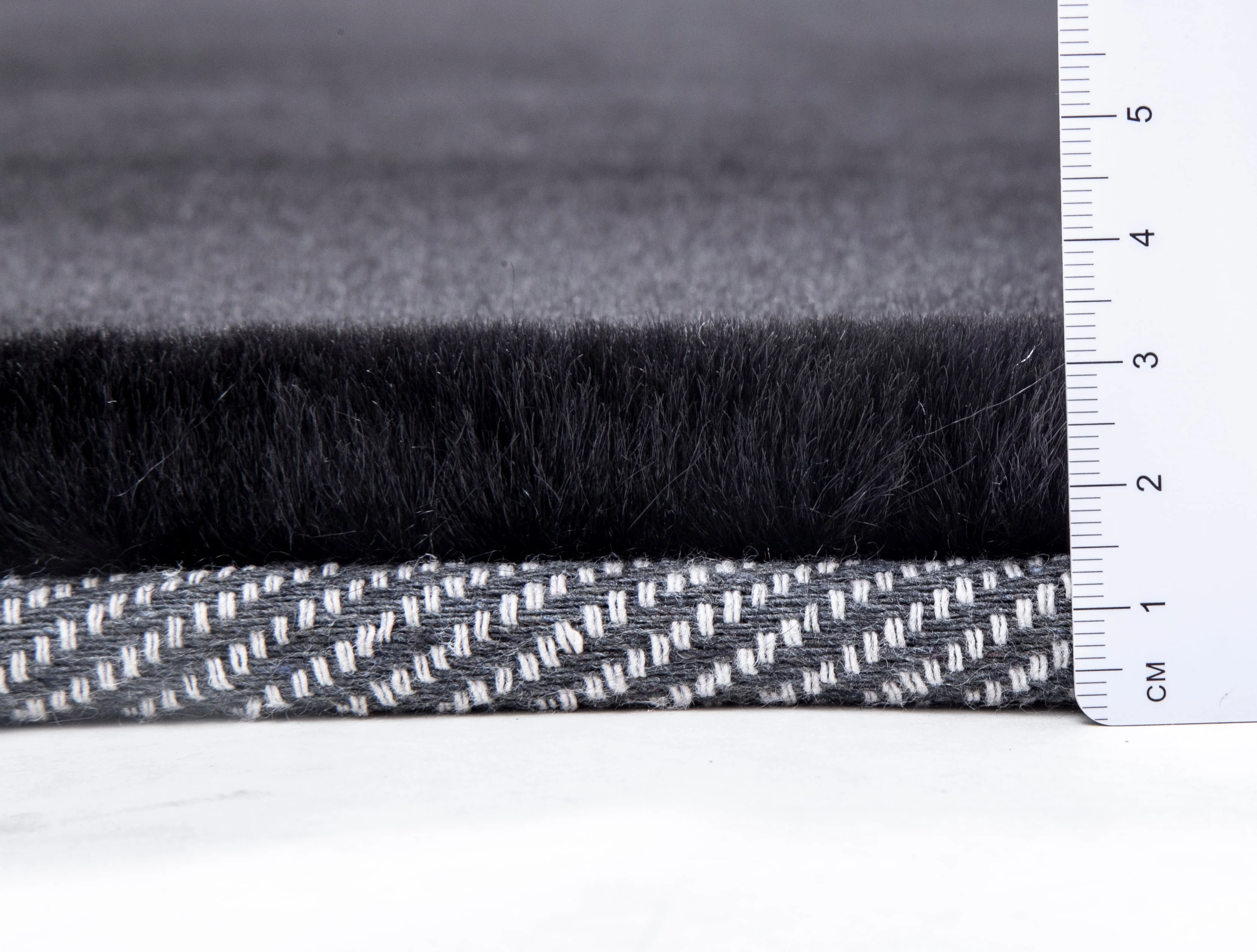 Rabbit Collection 10743 8 X 10 FAUX RABBIT BLACK #2 RUG | | 7 Day ...