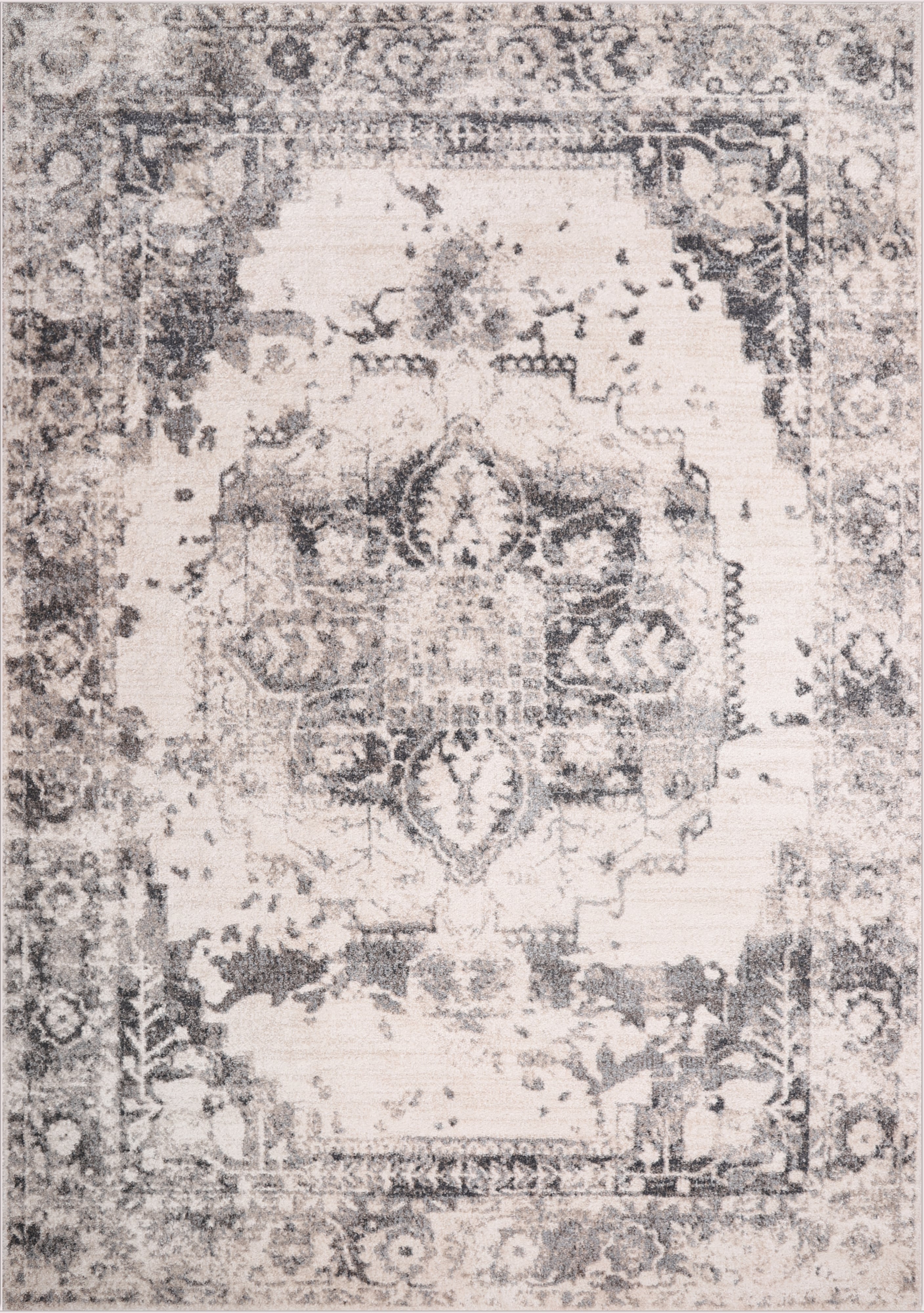 Angel Collection 13277 ANGEL 4X6 GREY BEIGE AREA RUG | | 7 Day ...