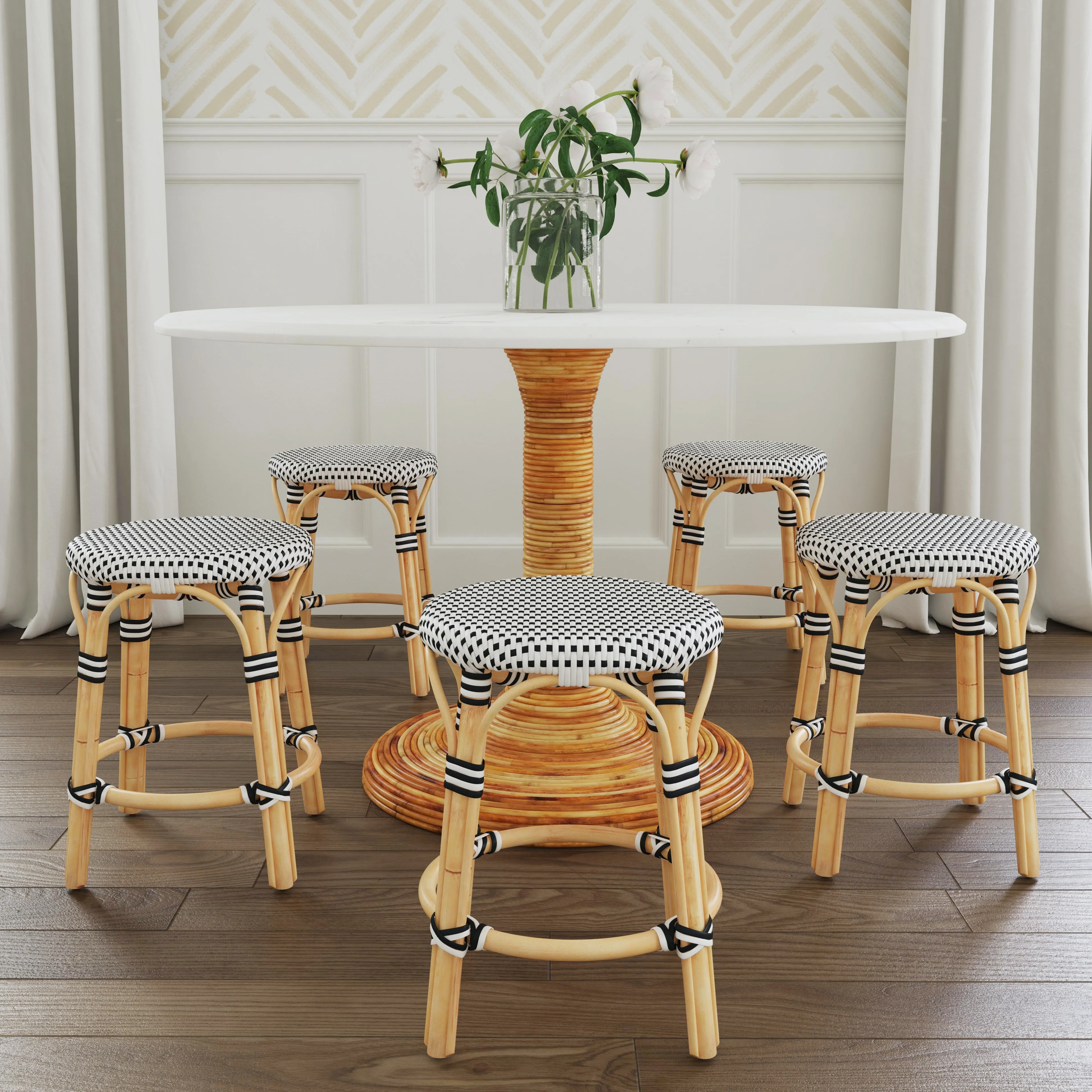 Butler Specialty Company Tobias 5745295 Tobias Upholstered Dining Stool ...