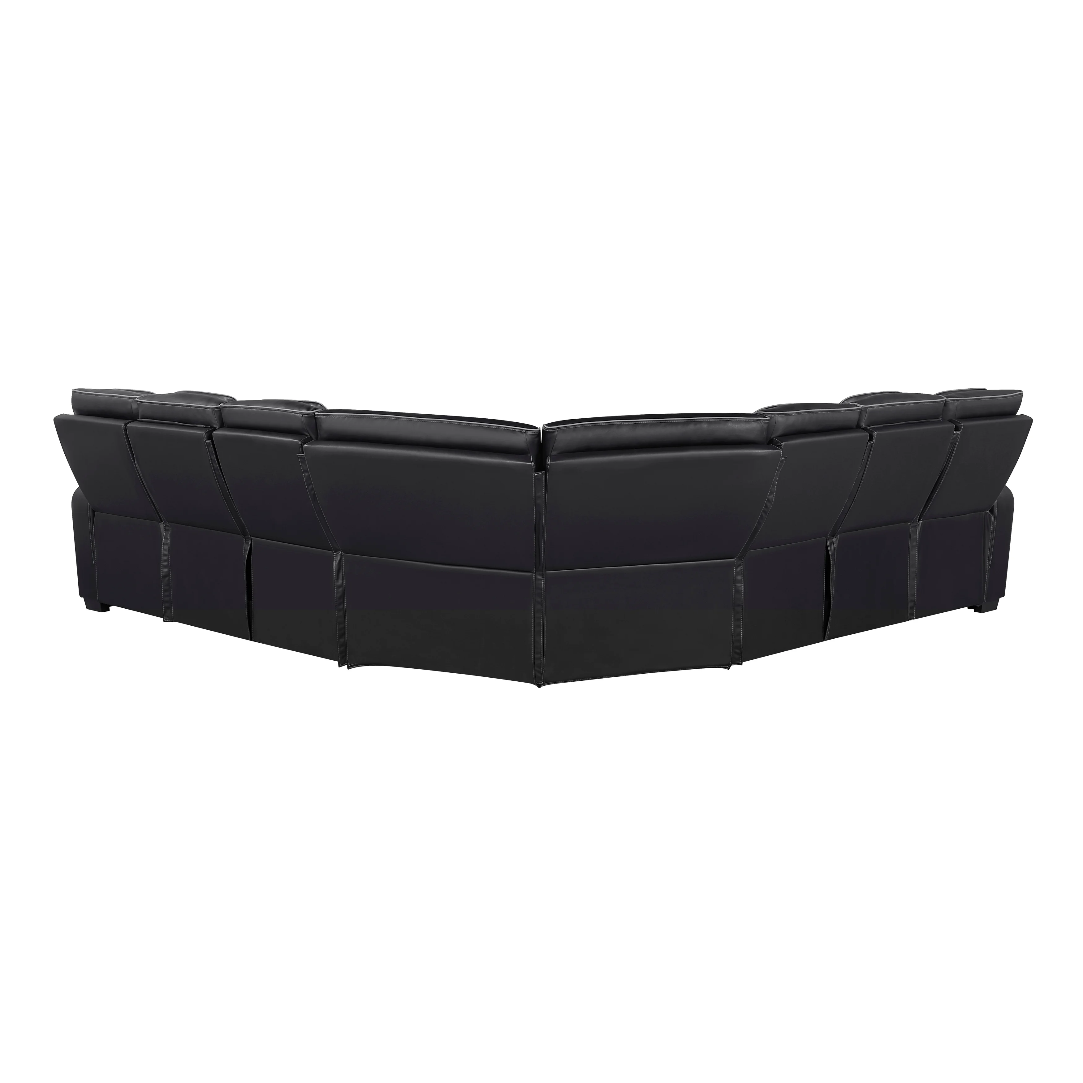 Homelegance Furniture Fairway 9516BLKS*33L3RPWH Contemporary 3-pc ...