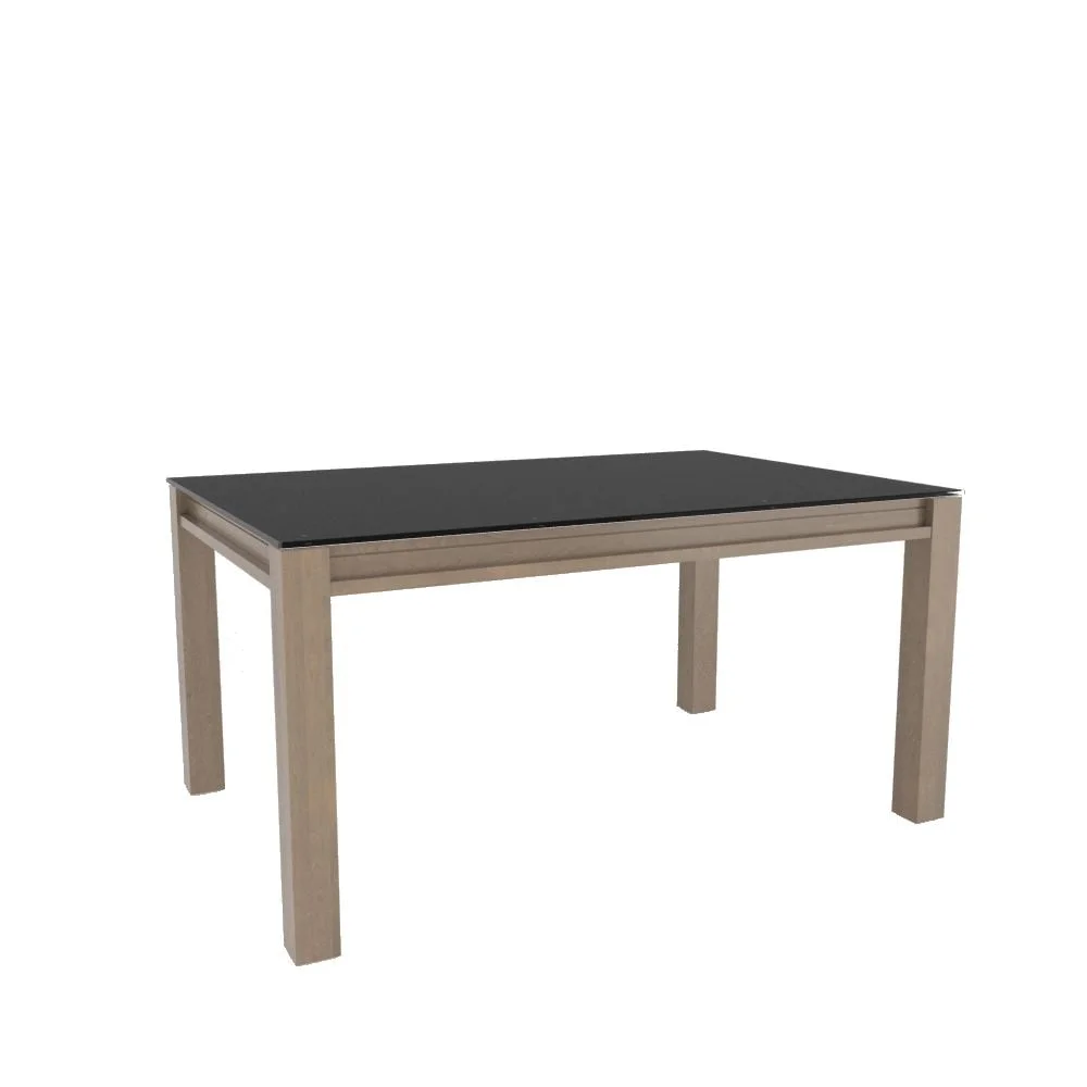 Canadel Gourmet GRE VD Transitional Customizable Rectangular Glass ...