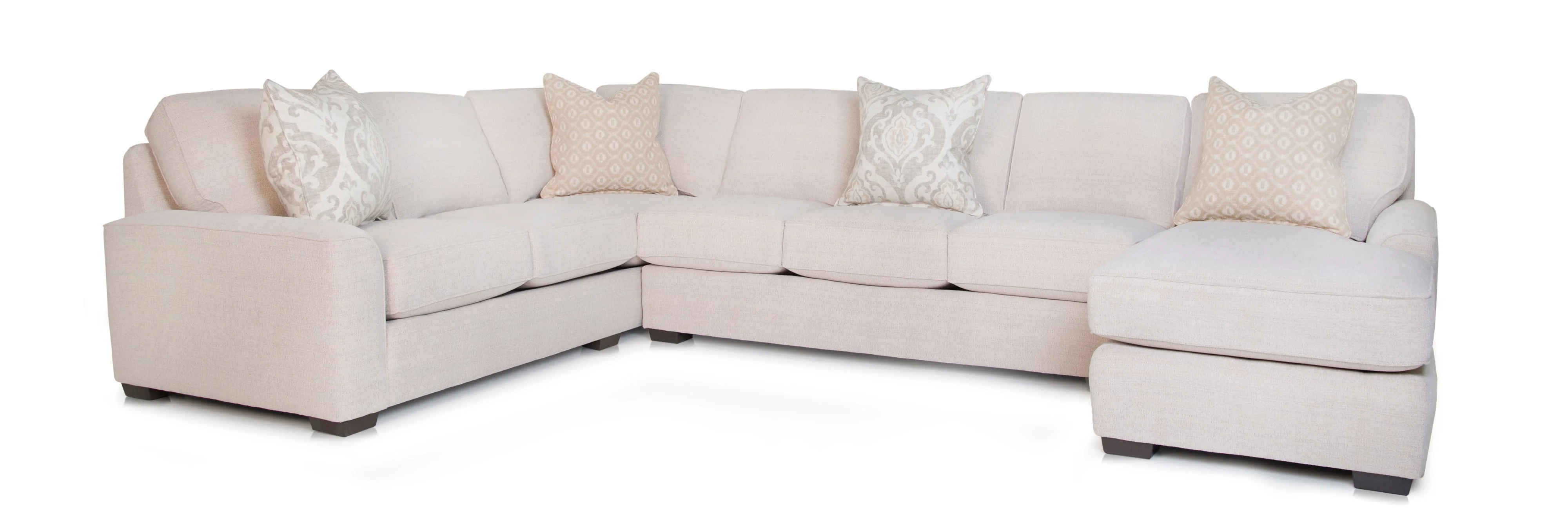 Smith Brothers Build Your Own 8000 000028822764 Wendy Customizable Sectional | Crowley Furniture ...