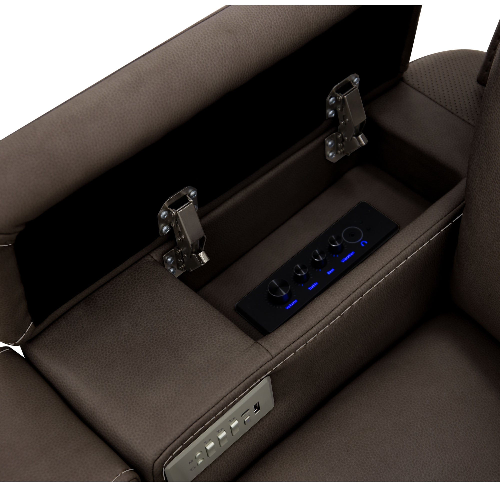 Moto Motion Kempton 535-4 Home Theater Layflat Recliner with Heating ...