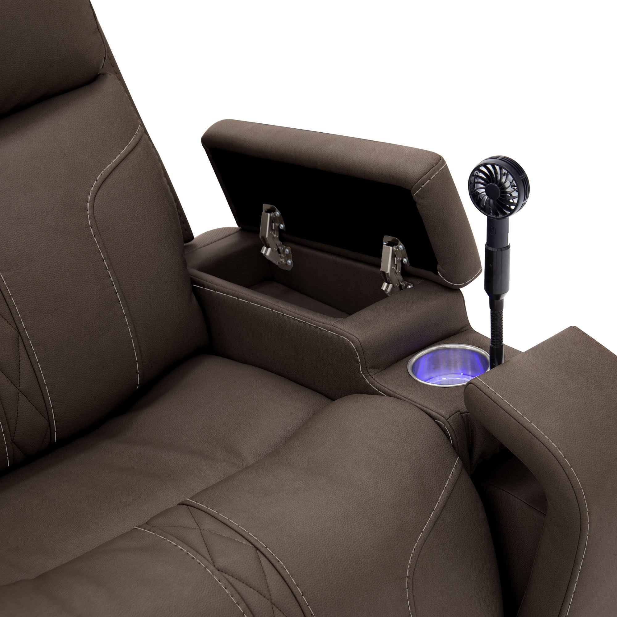 Moto Motion Kempton 535-4 Home Theater Layflat Recliner with Heating, Air Massage, Zero Gravity ...