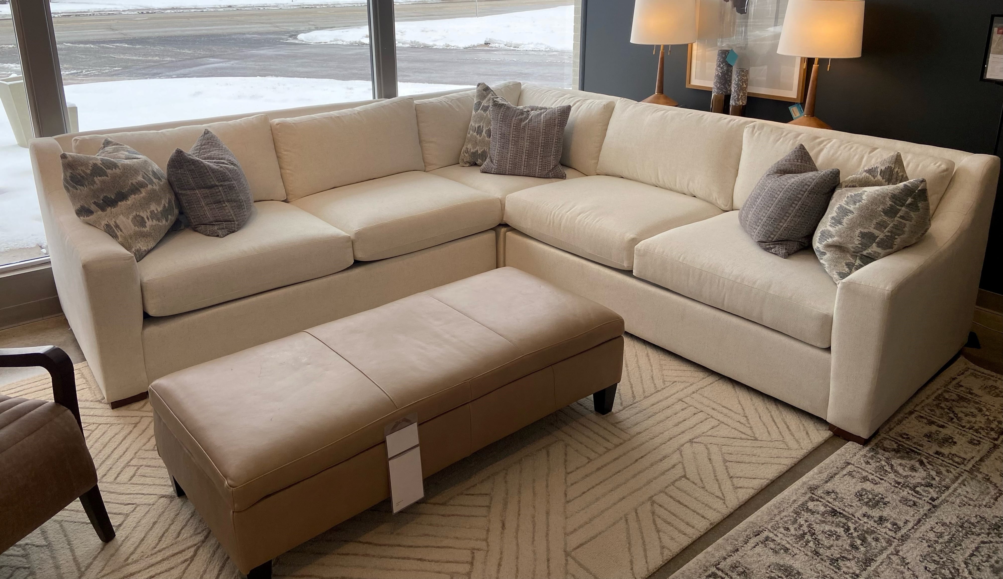 Wilshire L Shaped Stationary Sectional