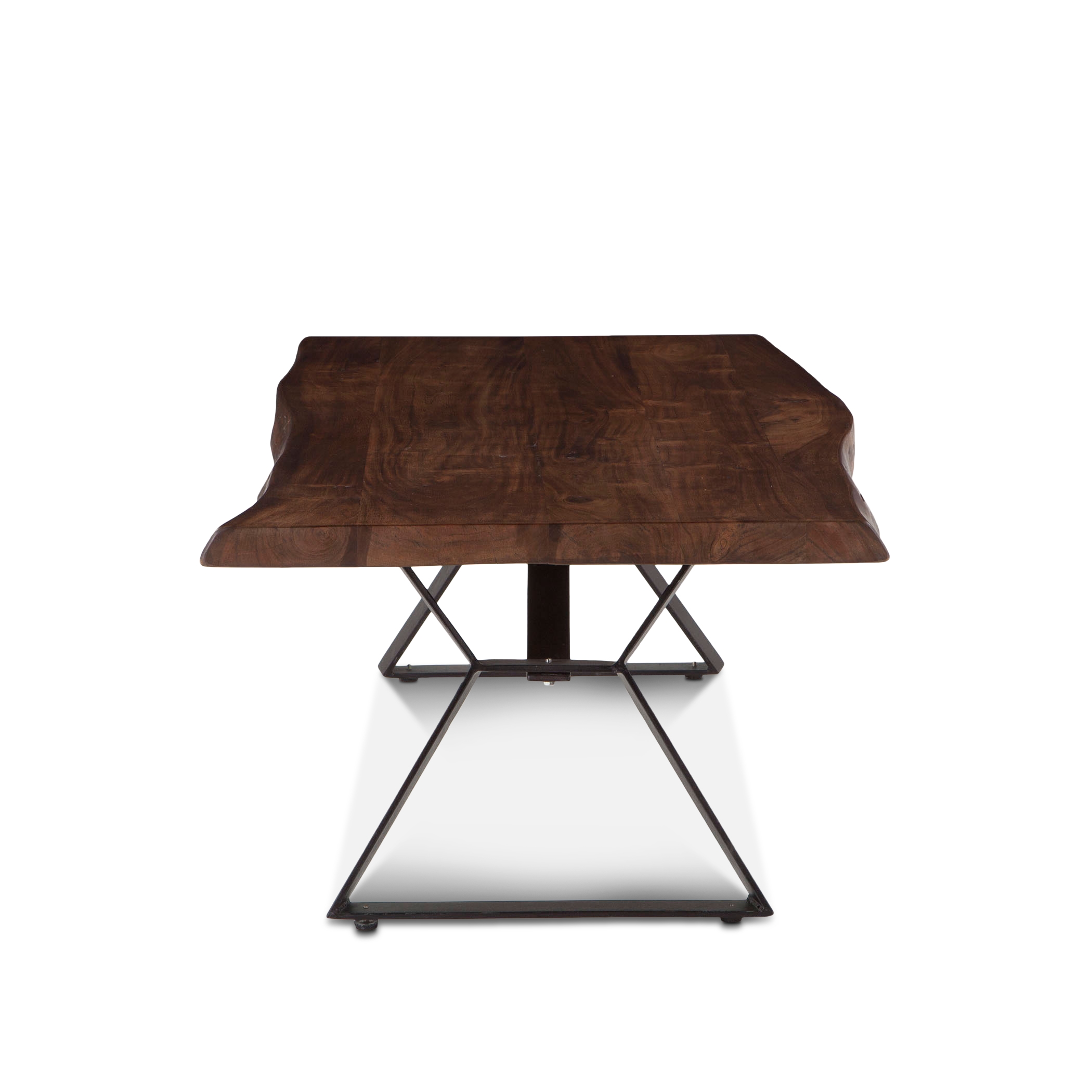 Home Trends & Design FLL FLL-CT54WN London Loft 54" Coffee Table in ...