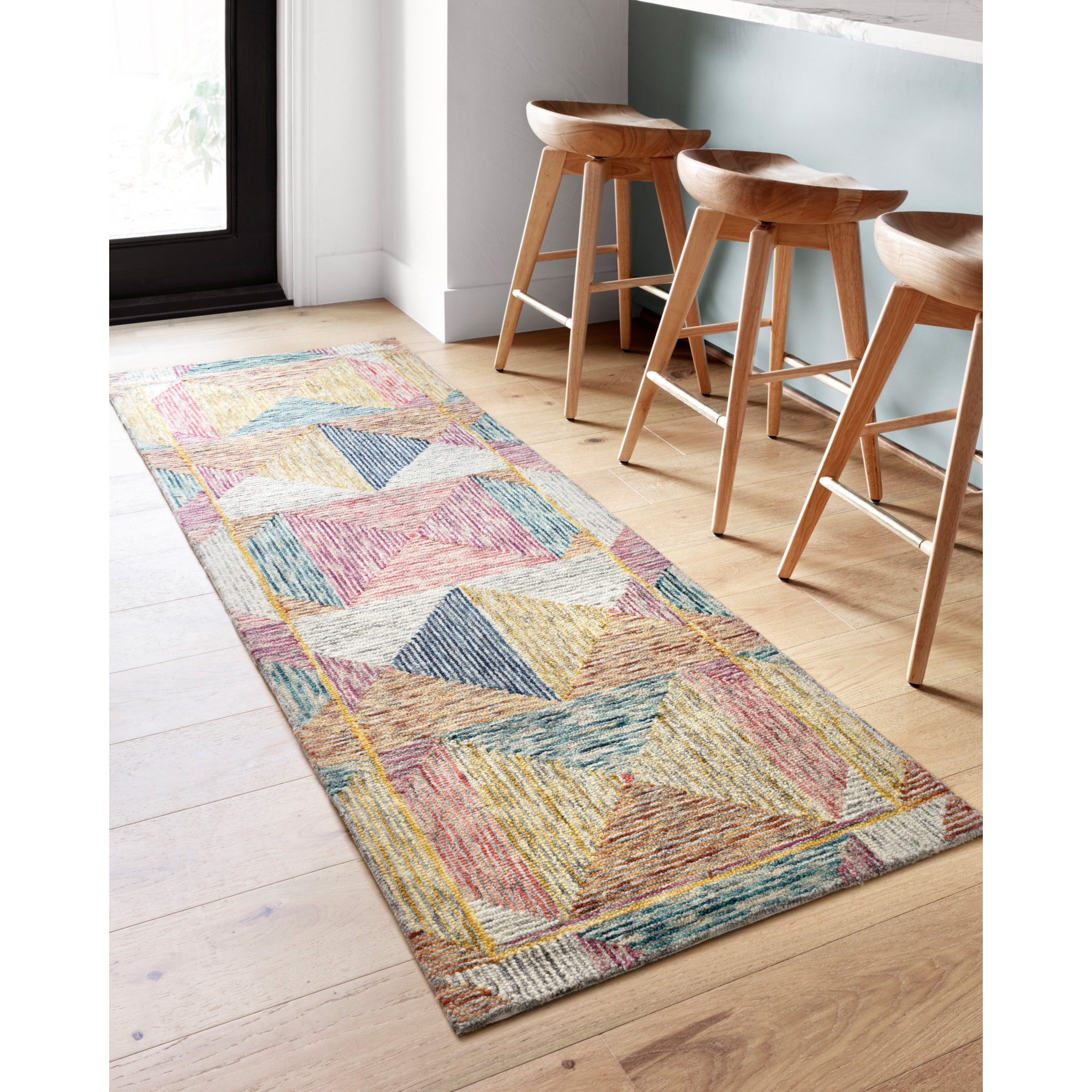 Loloi Rugs Spectrum SPECSPE-01SIFD2050 2'0" x 5'0" Silver / Fiesta ...