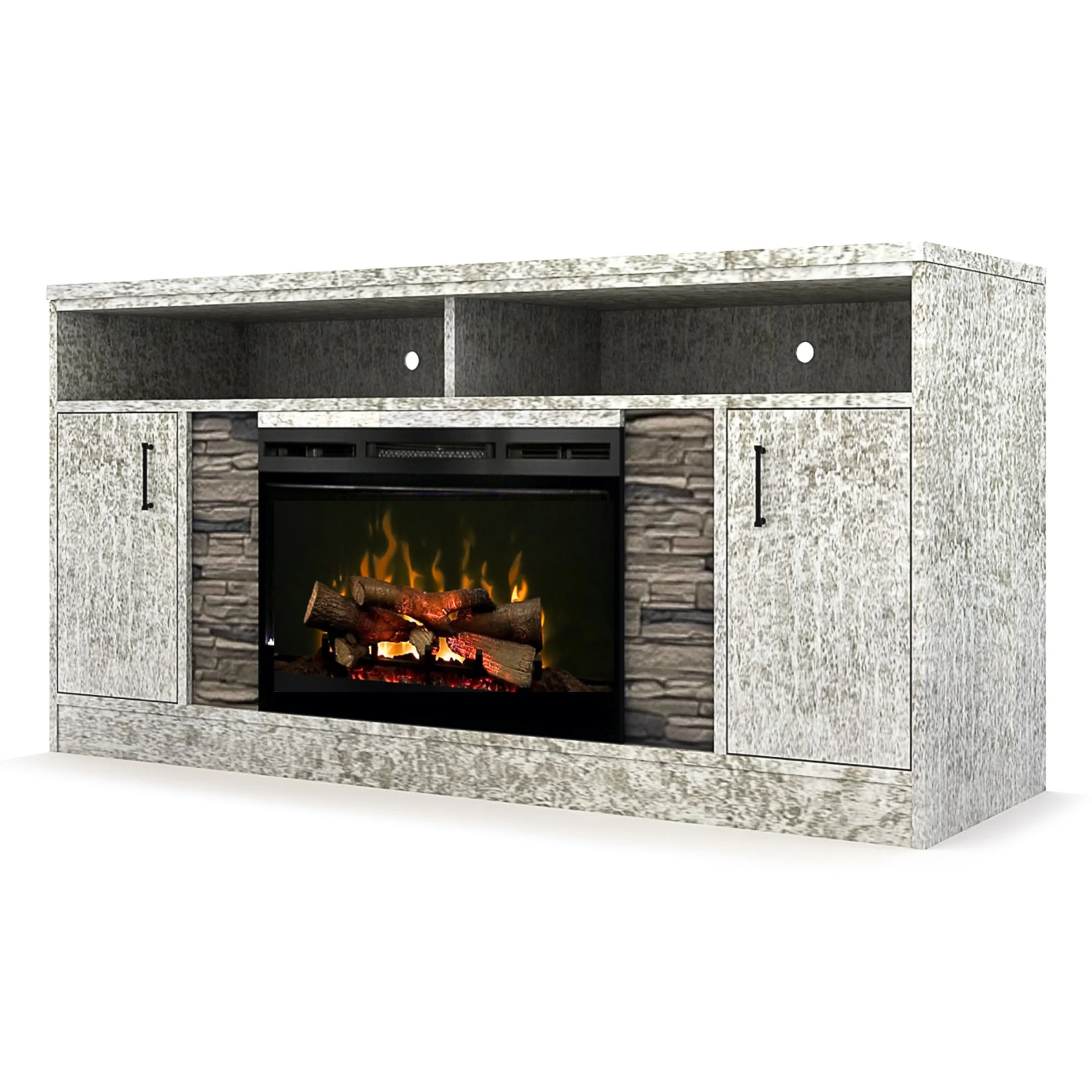 vista 41033 VISTA DISTRESSED WHITE BRICK | FIREPLACE ENTERTAINMENT ...