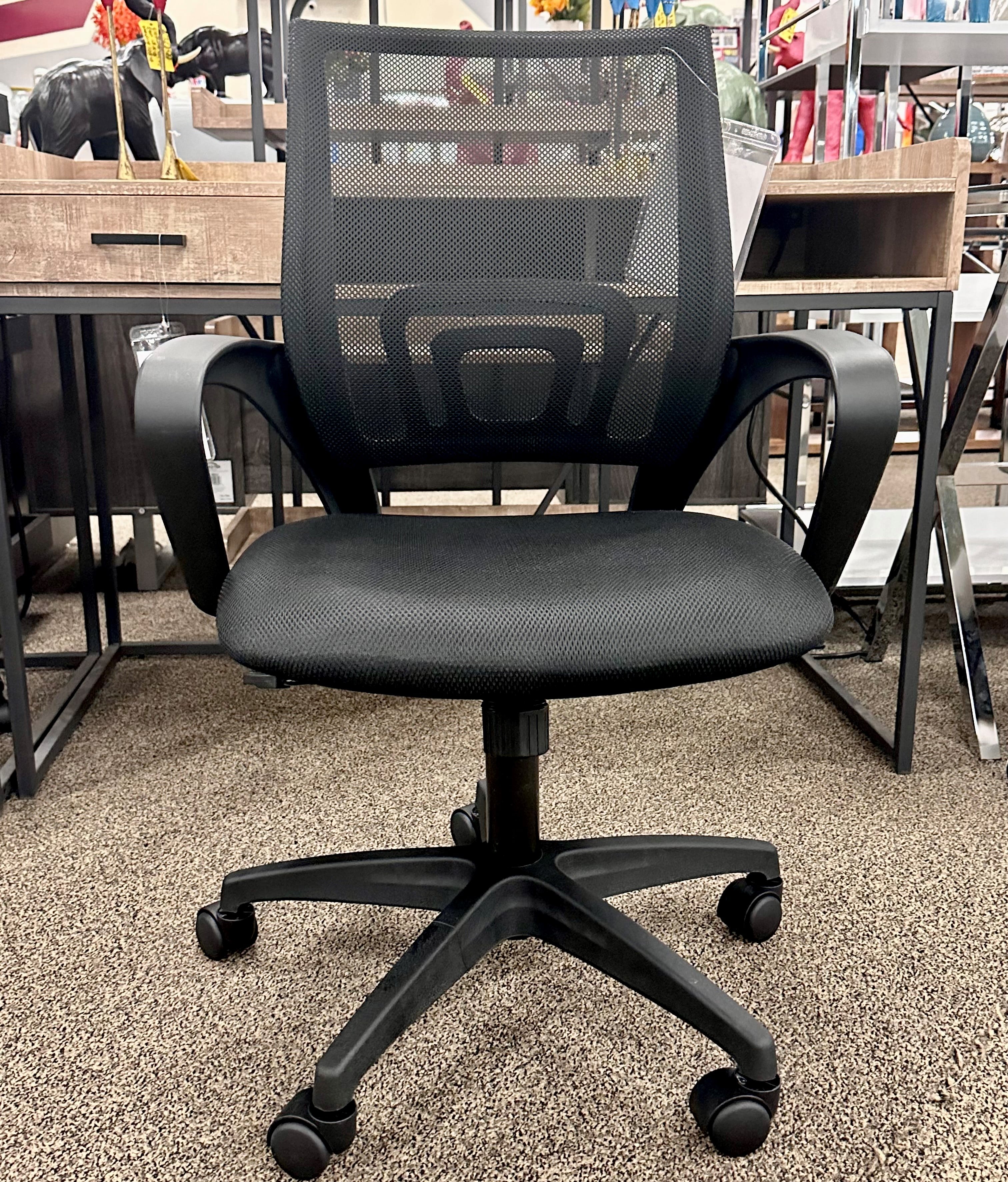 Office Chair 5877 ERGONOMIC BLACK DESK CHAIR | | 7 Day Furniture ...