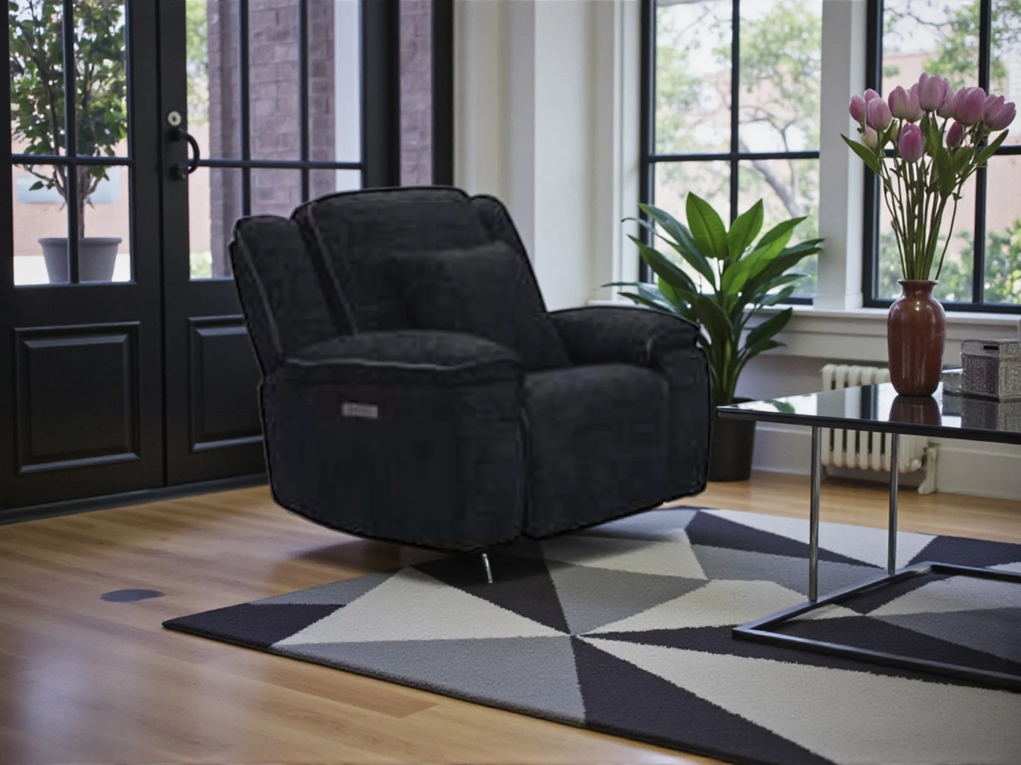 DESERT NIGHT BLACK 99972 DESERT NIGHT BLACK DOUBLE POWER, | RECLINER ...