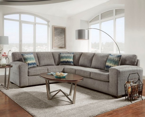 Silver City 93745 SILVER CITY 2 PC SECTIONAL 7 Day Furniture Sectional Sofa Groups