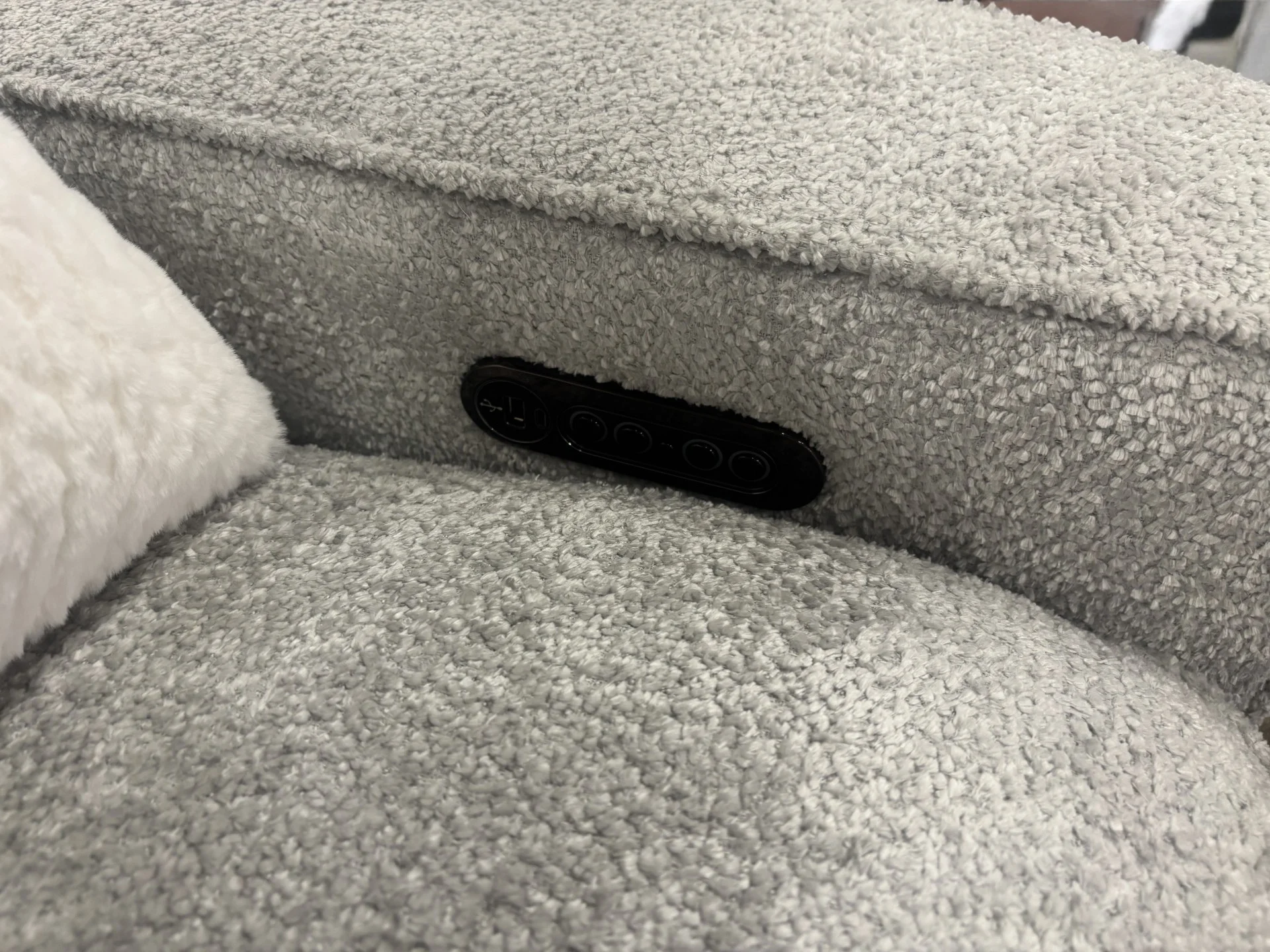 PRINCETON 64009 PRINCETON GREY 6 PIECE DOUBLE POWER | RECLINING ...