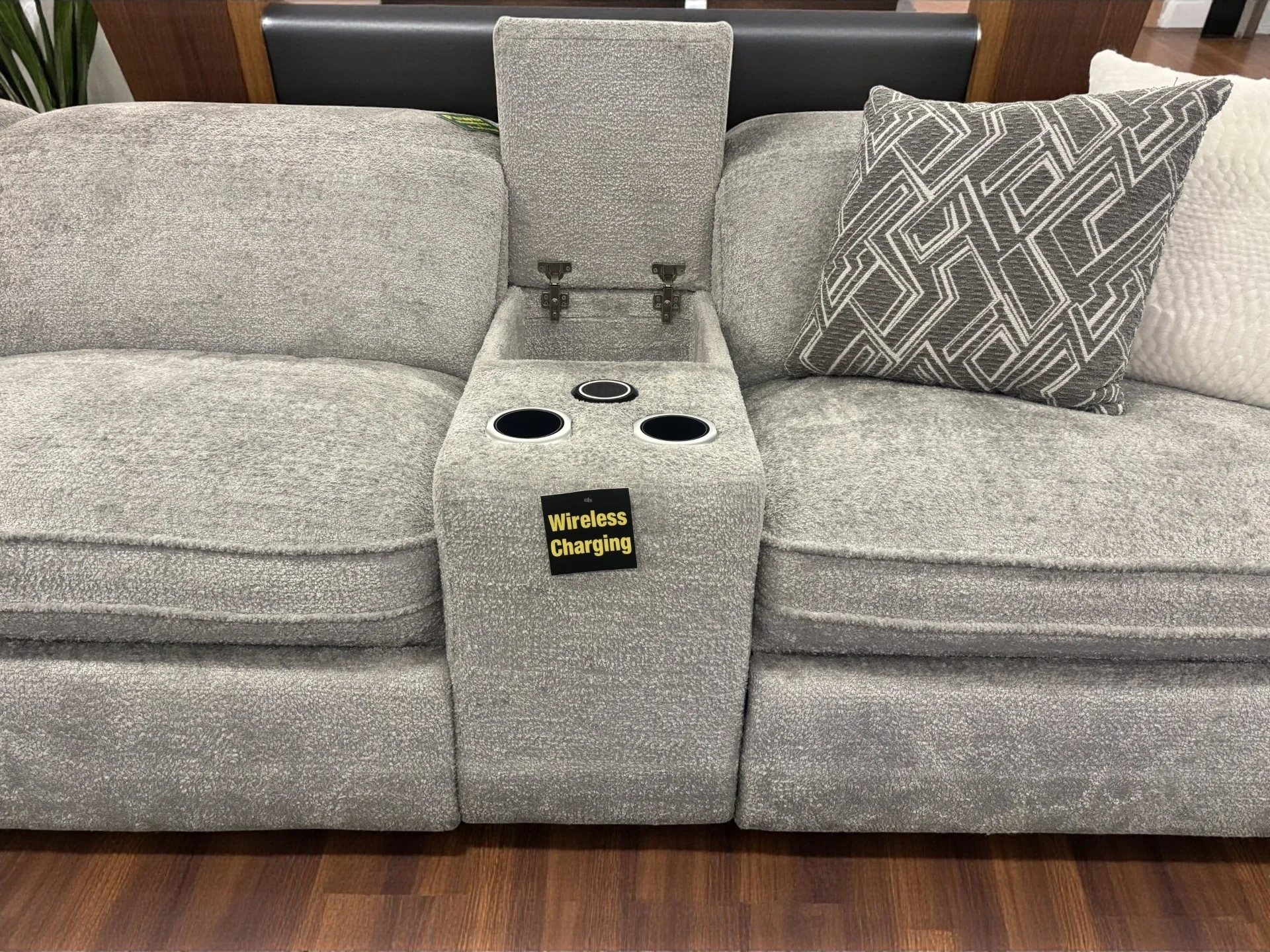 PRINCETON 64009 PRINCETON GREY 6 PIECE DOUBLE POWER | RECLINING ...