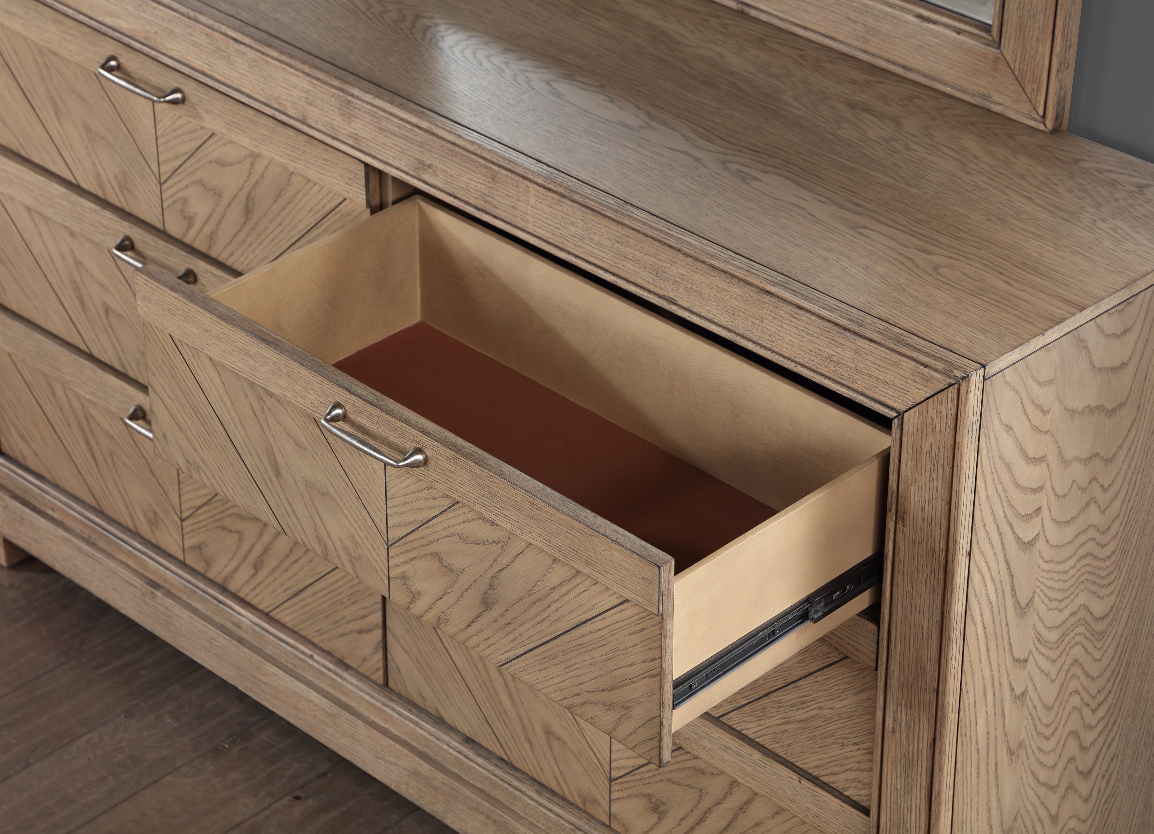 Steve Silver Montana MON900DRS Montana Rustic 6-Drawer Dresser - Sand ...