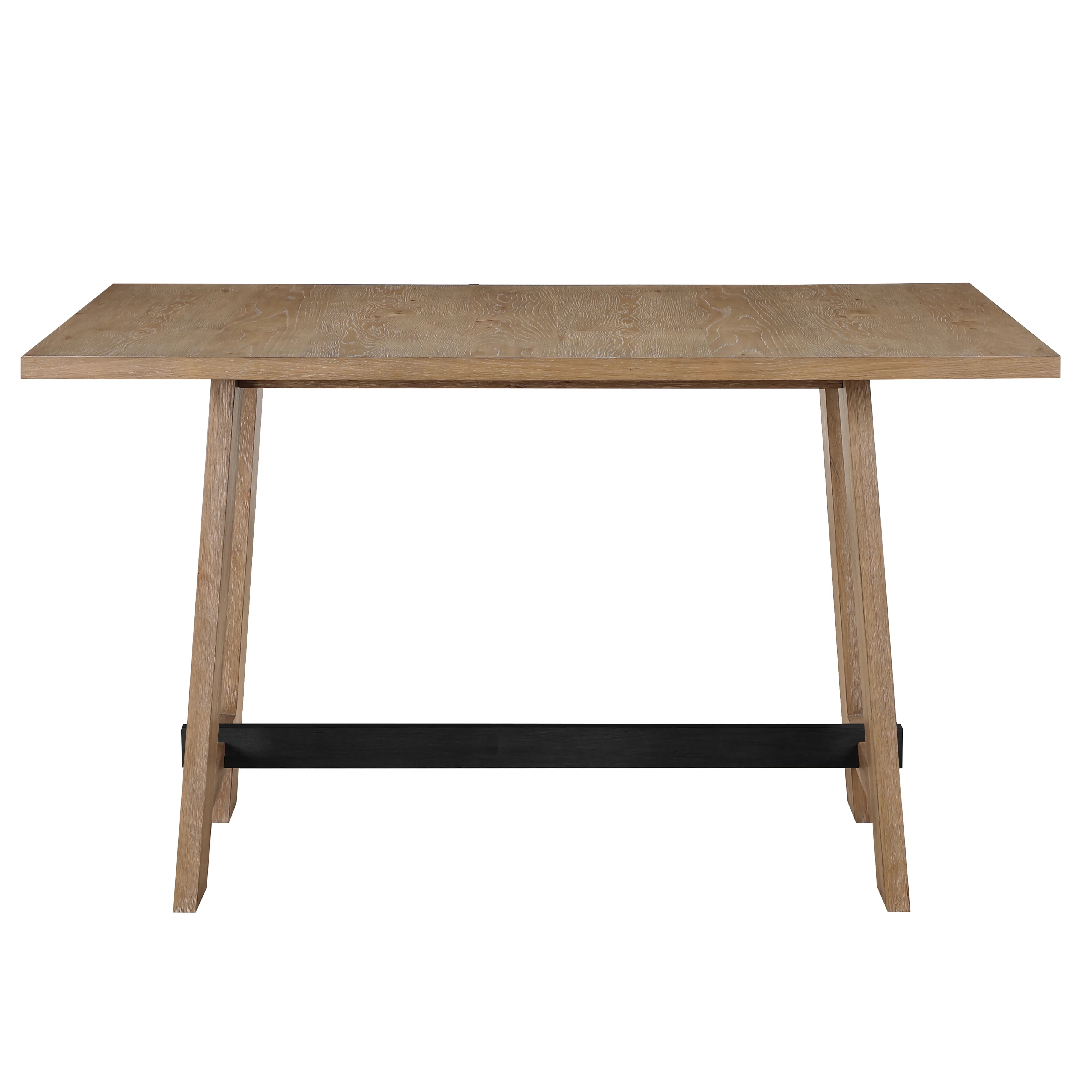 Steve Silver Aubrey ABR400NPT Modern Rustic 60" Rectangular Counter ...