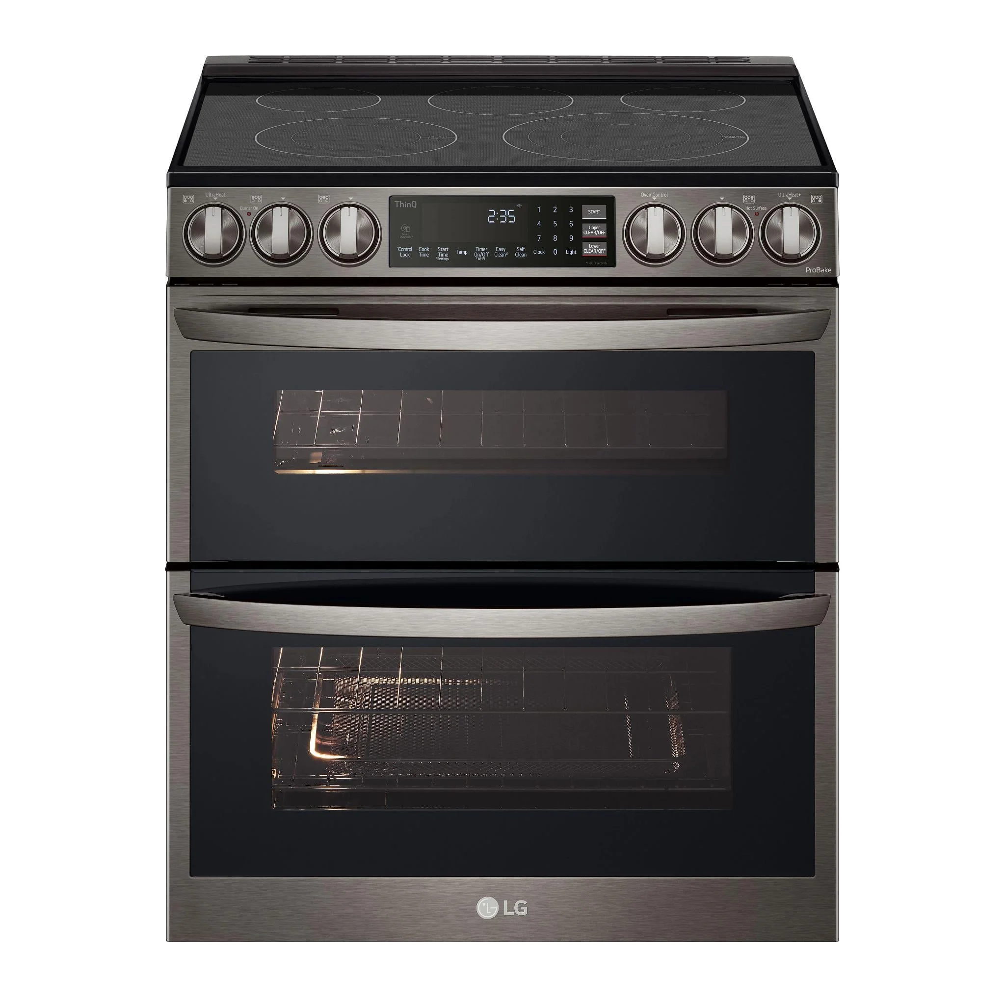 LG LTEL7337D LG 7.3 Cu. Ft. Slide-In Range with Double Oven | Sherman's ...