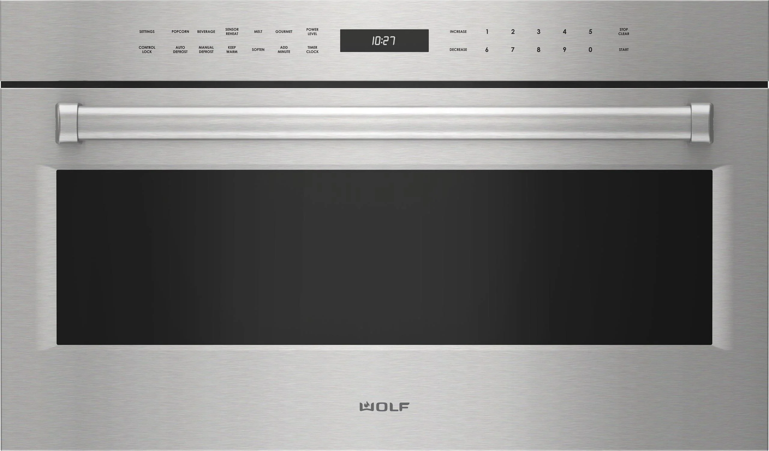 Wolf MDD30PE/S/PH 30" E Series Professional Drop-Down Door Microwave ...