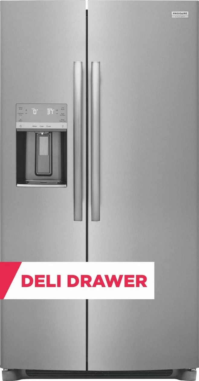Frigidaire GRSS2652AF Frigidaire Gallery 26 Cu. Ft. 36" Standard Depth ...