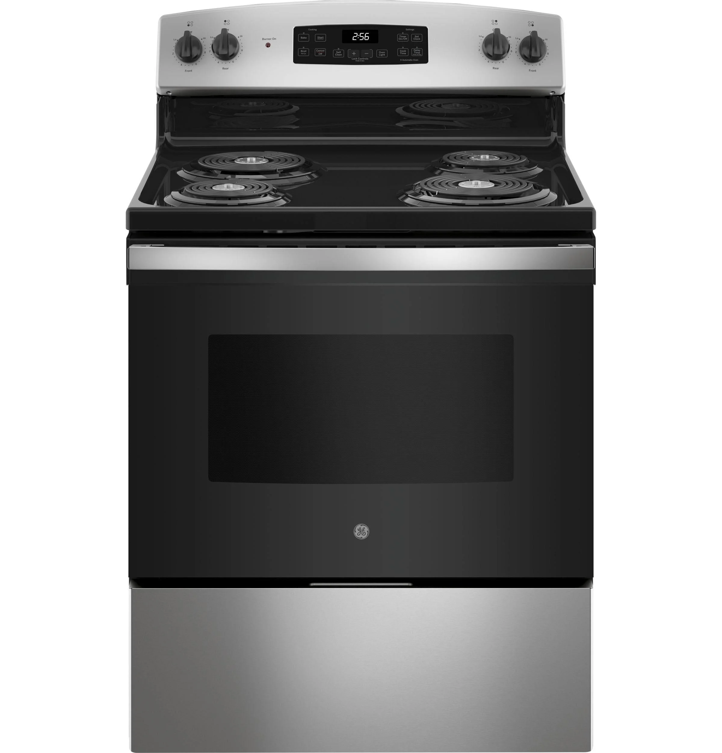 GE Appliances JB256RTSS Ge® Energy Star® 30" Free-Standing Self-Clean ...