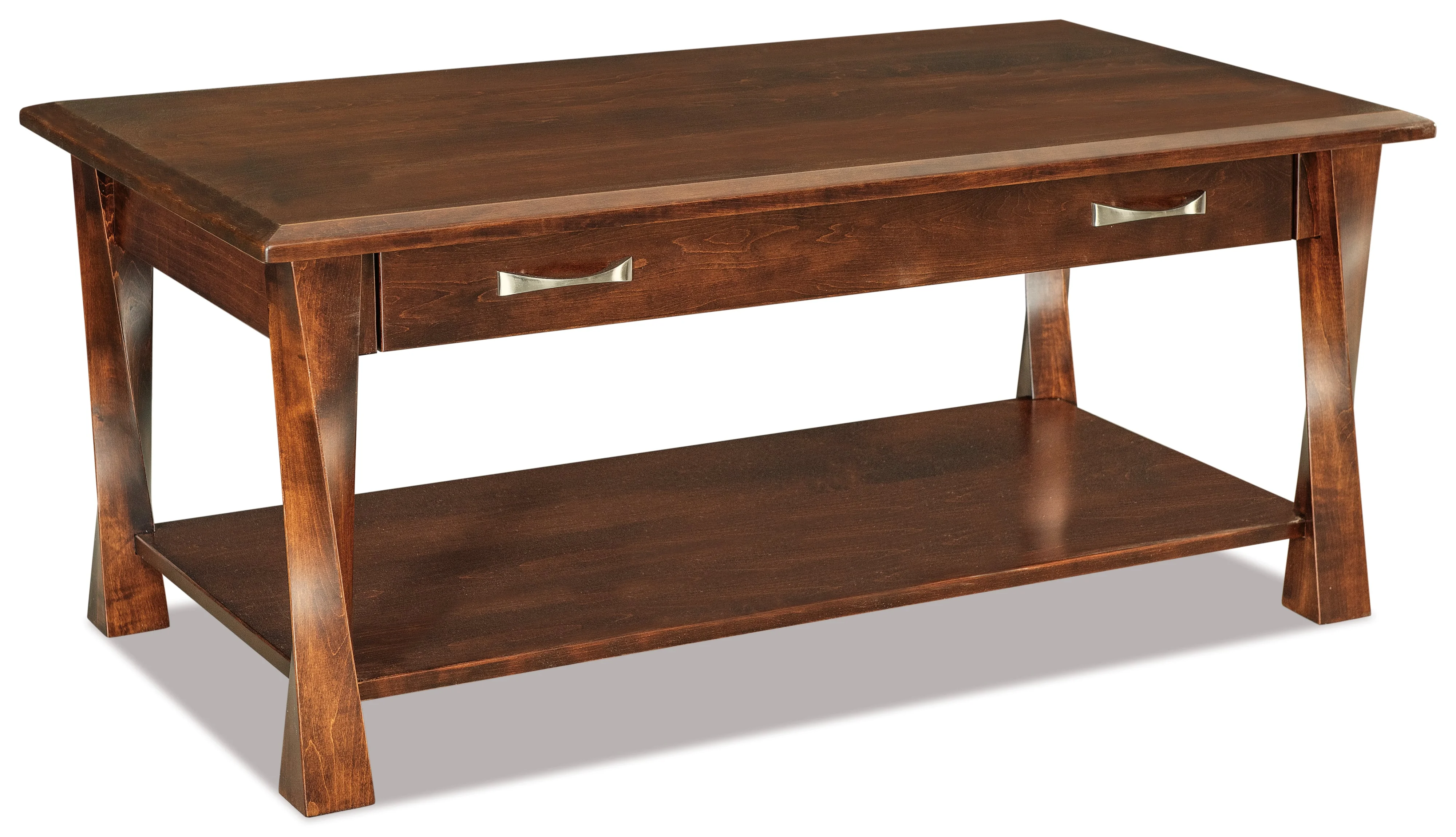 Forks Valley Woodworking Lexington FVCT-LA Lexington Arc Open Coffee ...