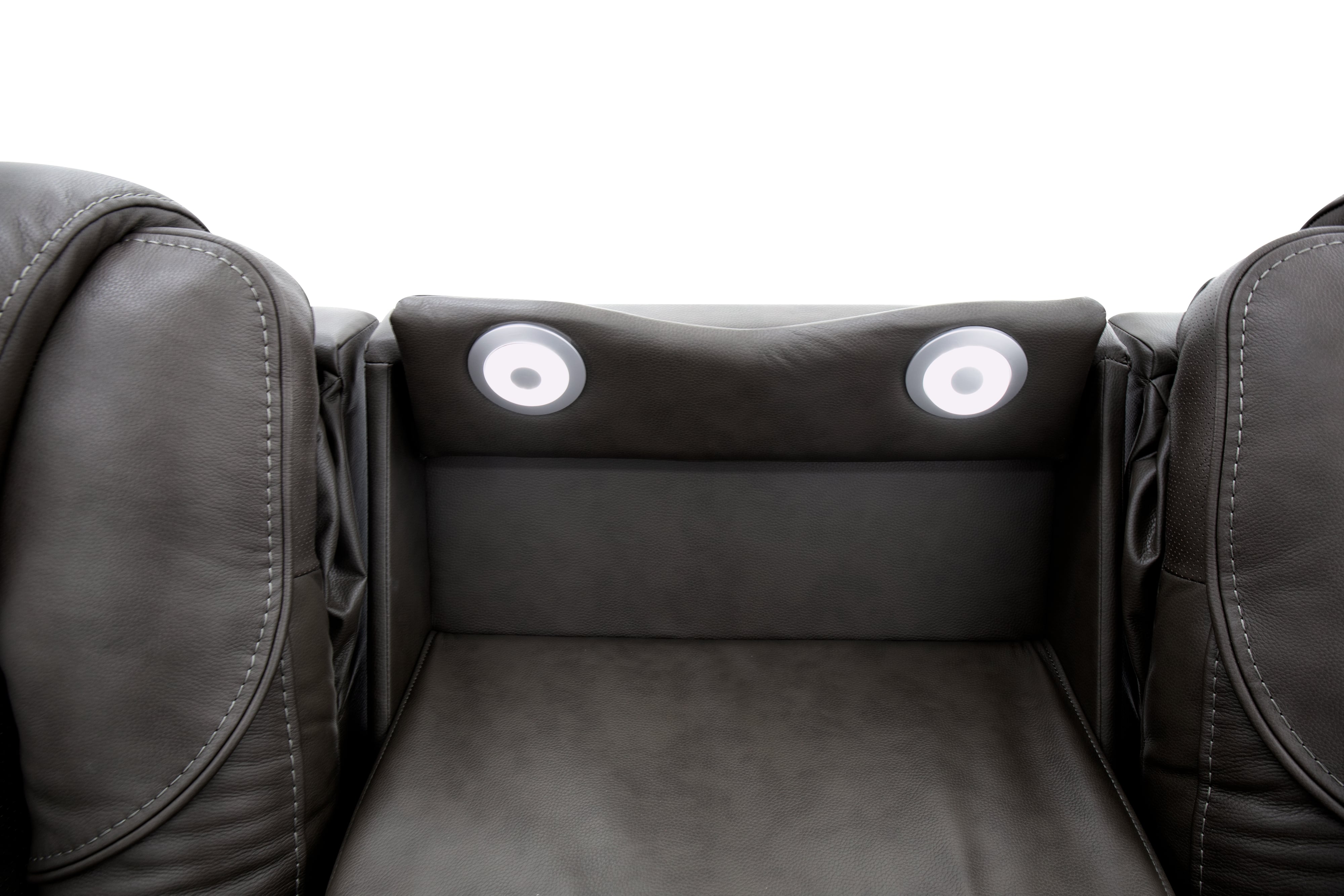 Moto Motion Alpha DC314 Triple Power Reclining Sofa with Home Theater ...