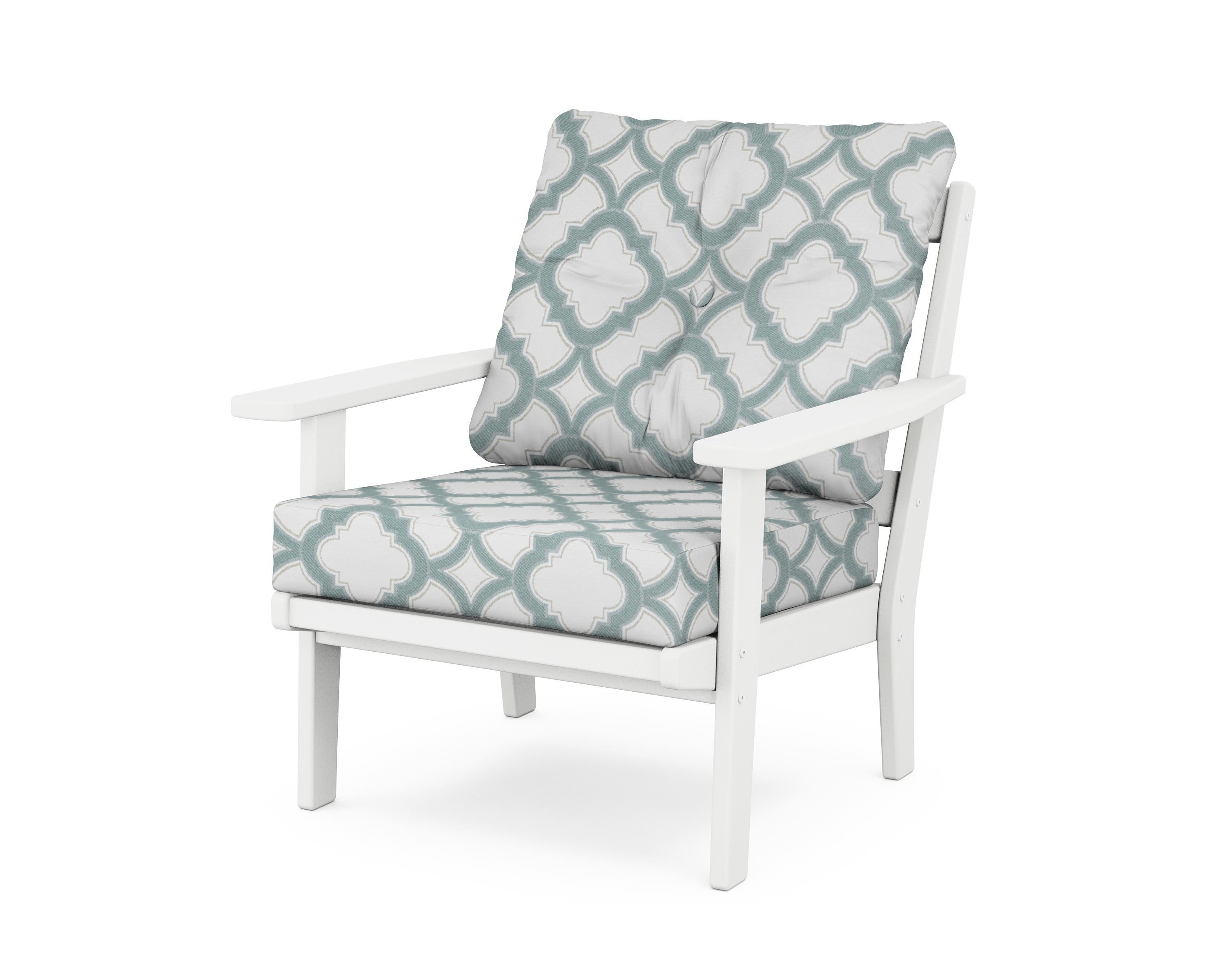 POLYWOOD Oxford 4451-WH164972 Oxford Deep Seating Chair | Rooms and ...