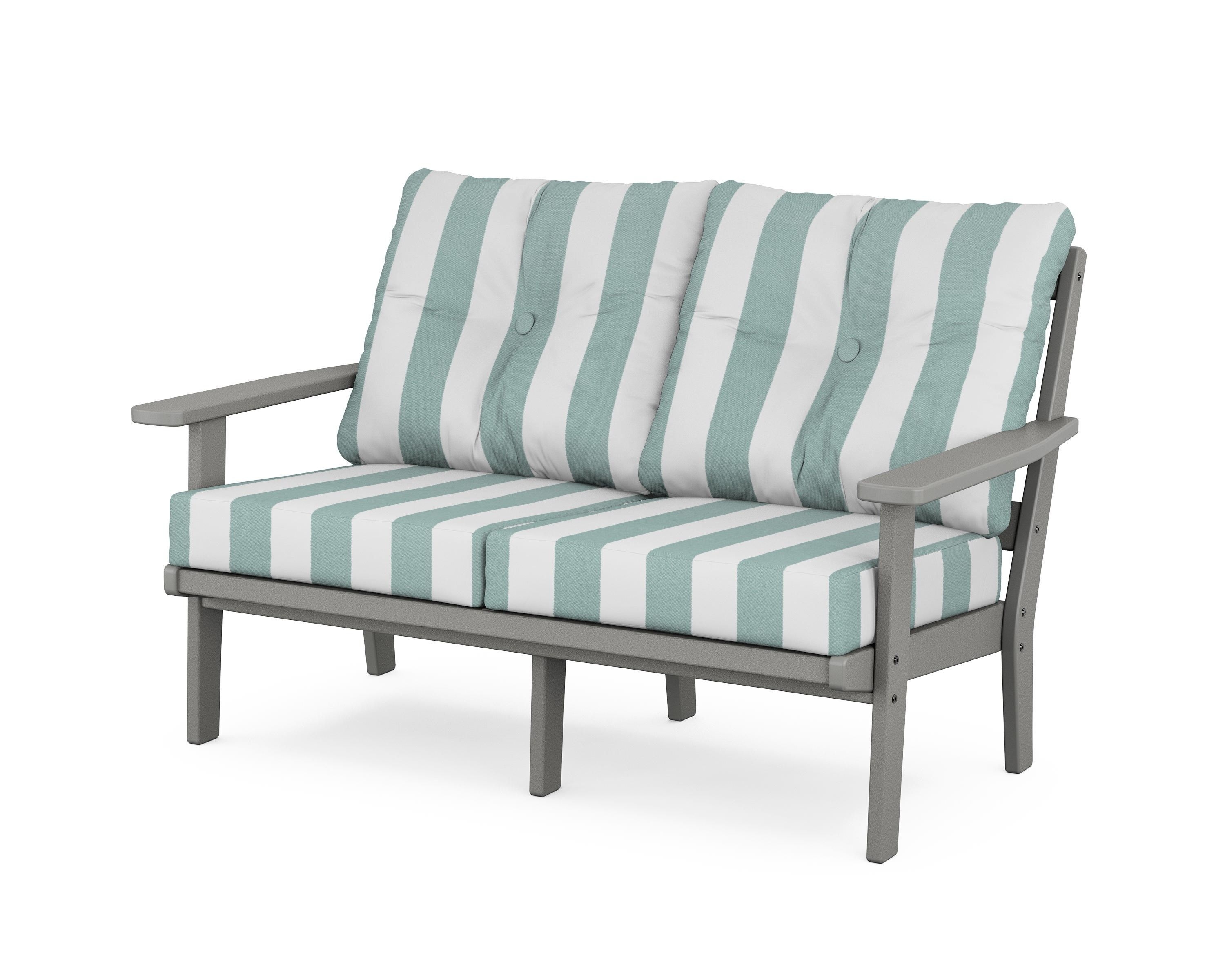 POLYWOOD Oxford 4452-GY164891 Oxford Deep Seating Loveseat | Rooms and ...
