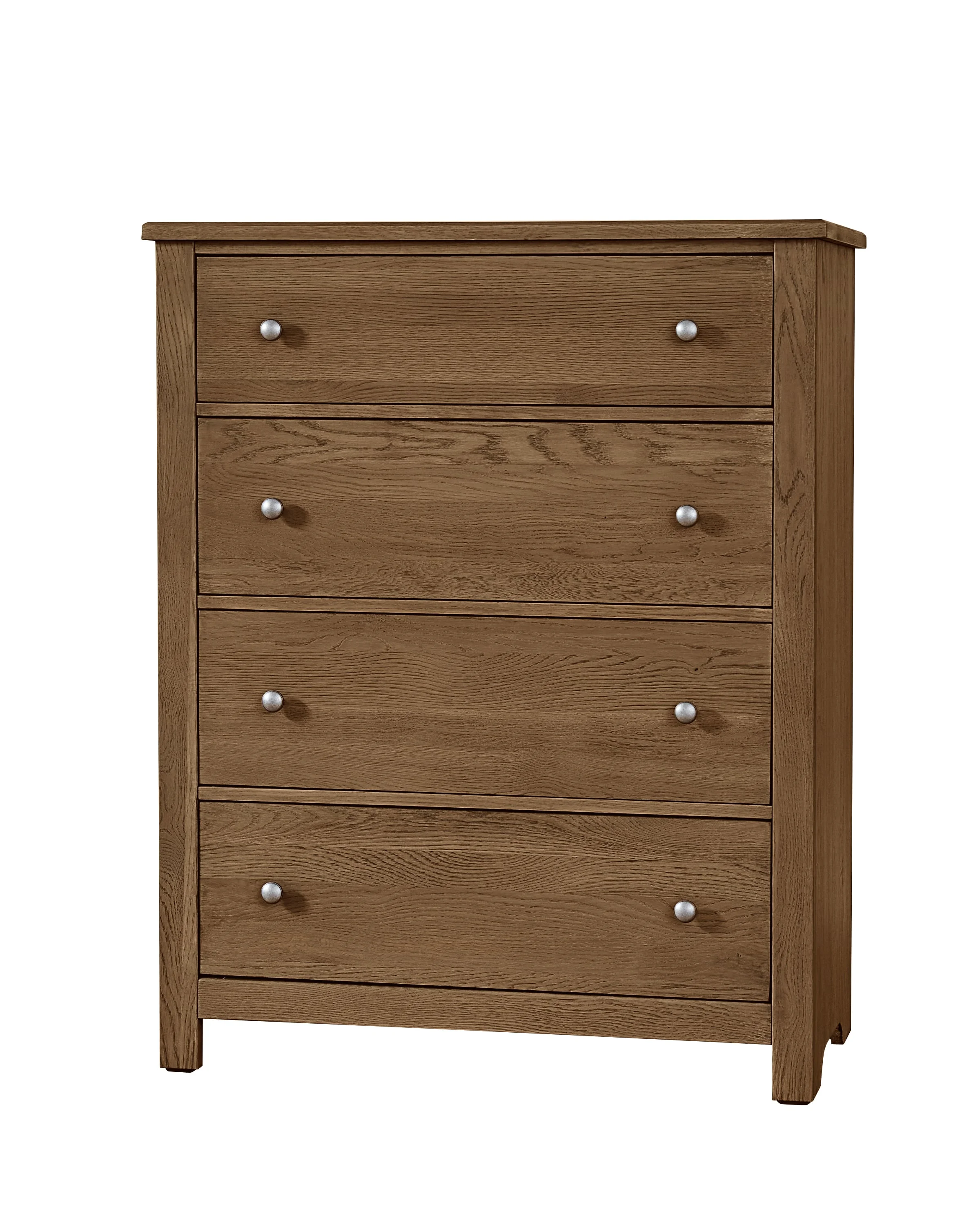 Vaughan-Bassett Fundamentals 12-114 Transitional 4-Drawer Chest of ...