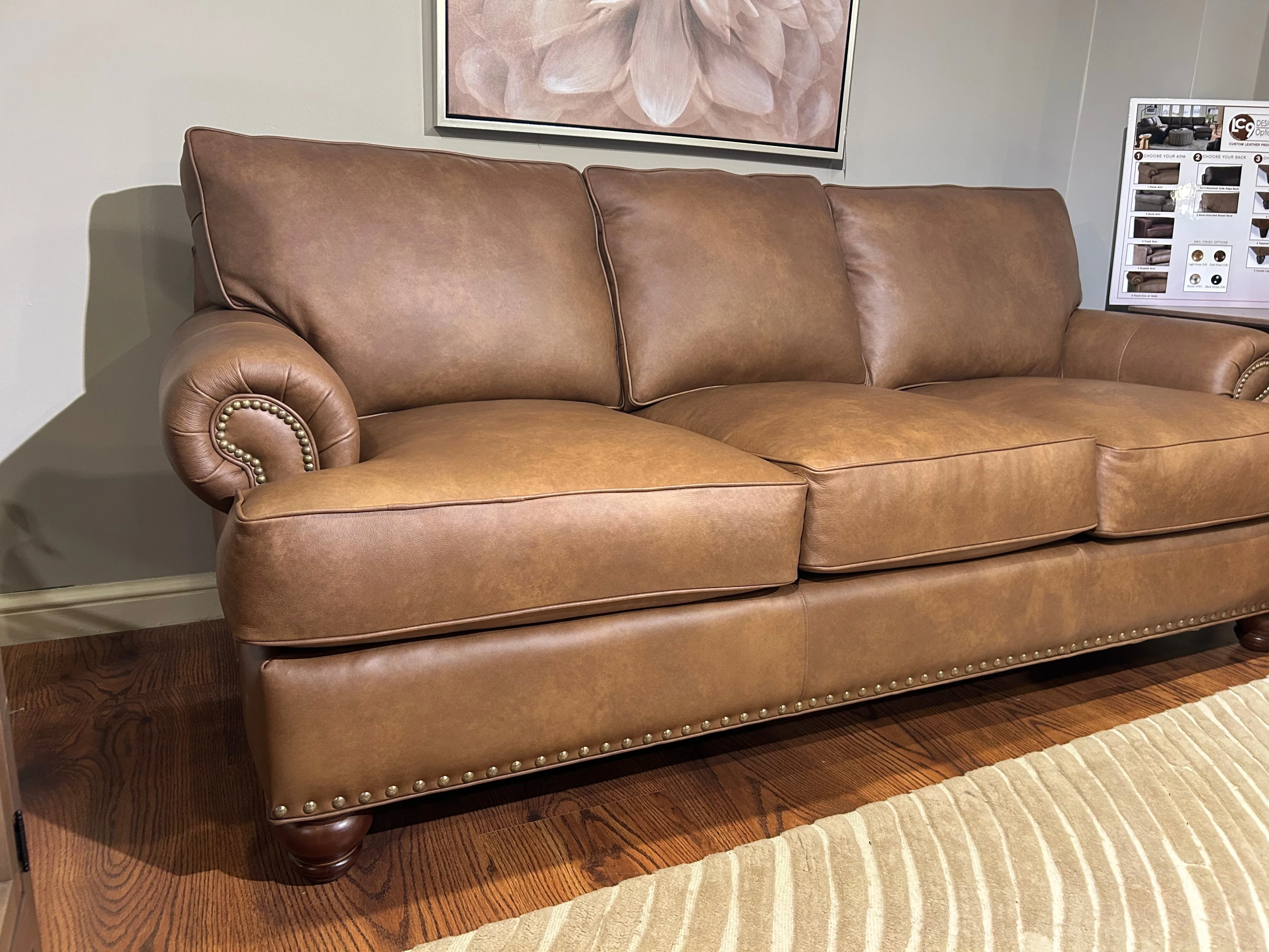 Craftmaster DESIGN OPTIONS-LC9 1405706 Leather Sofa | Dunk & Bright Furniture | Uph - Stationary ...