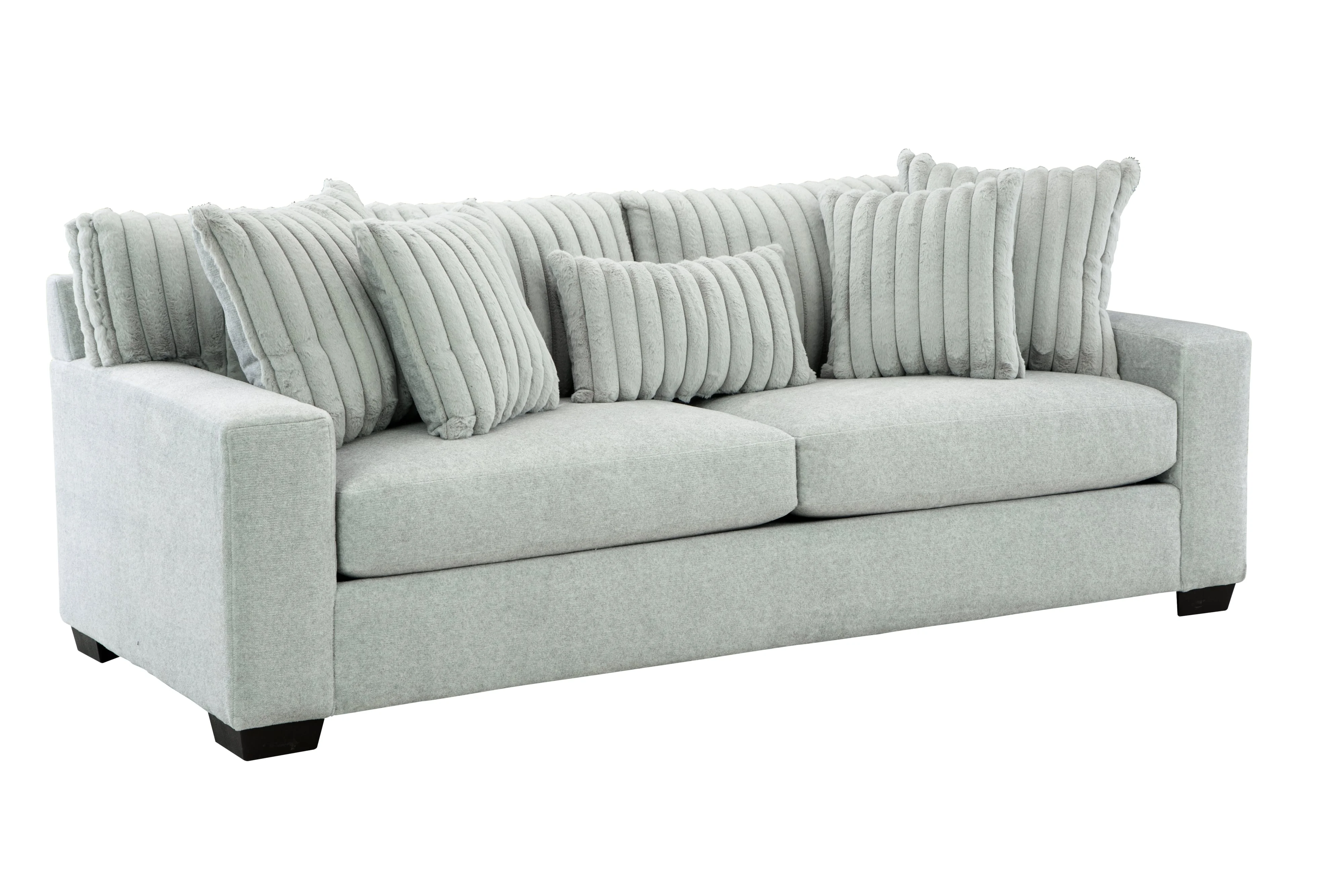 Behold Home 3322 Grady Grey 3322-33M-1955-10 Contemporary Queen Sleeper Sofa | Dunk & Bright ...