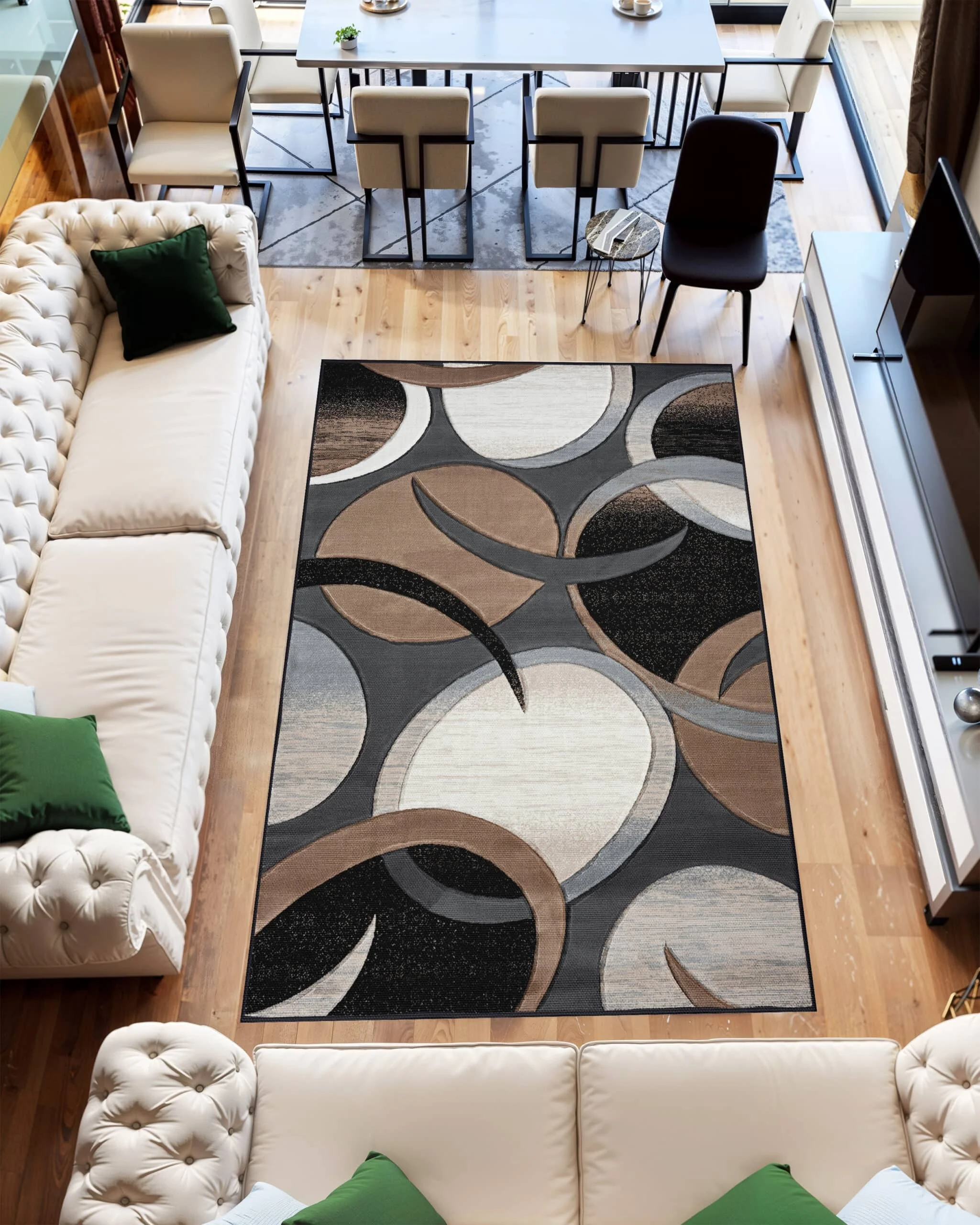 24828 PREMIUM 8X11 SAND AREA RUG, | | 7 Day Furniture | Rugs