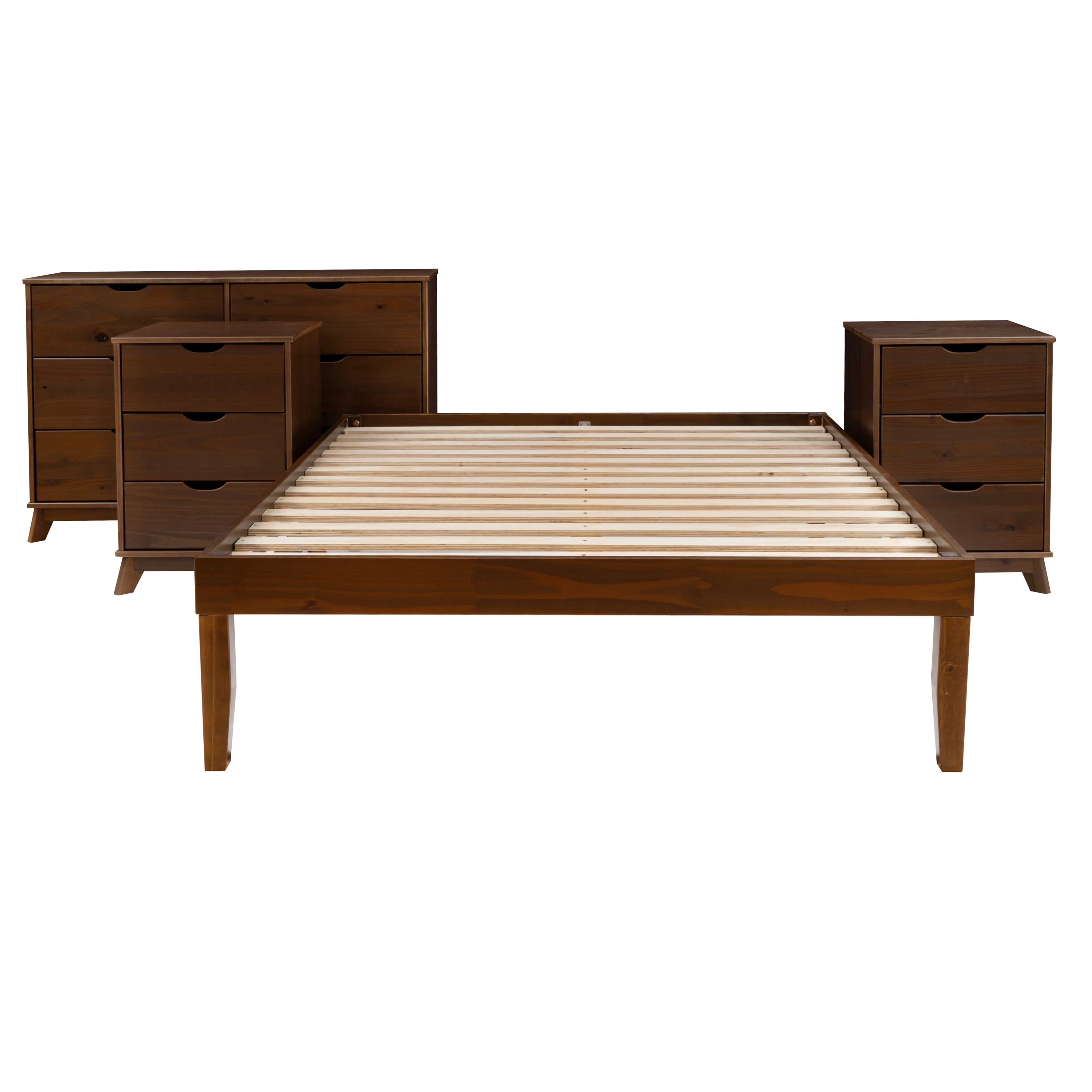 Powell Polly 23r6008fwalbdns3 Modern 4 Peice Full Bedroom Set Wayside Furniture And Mattress