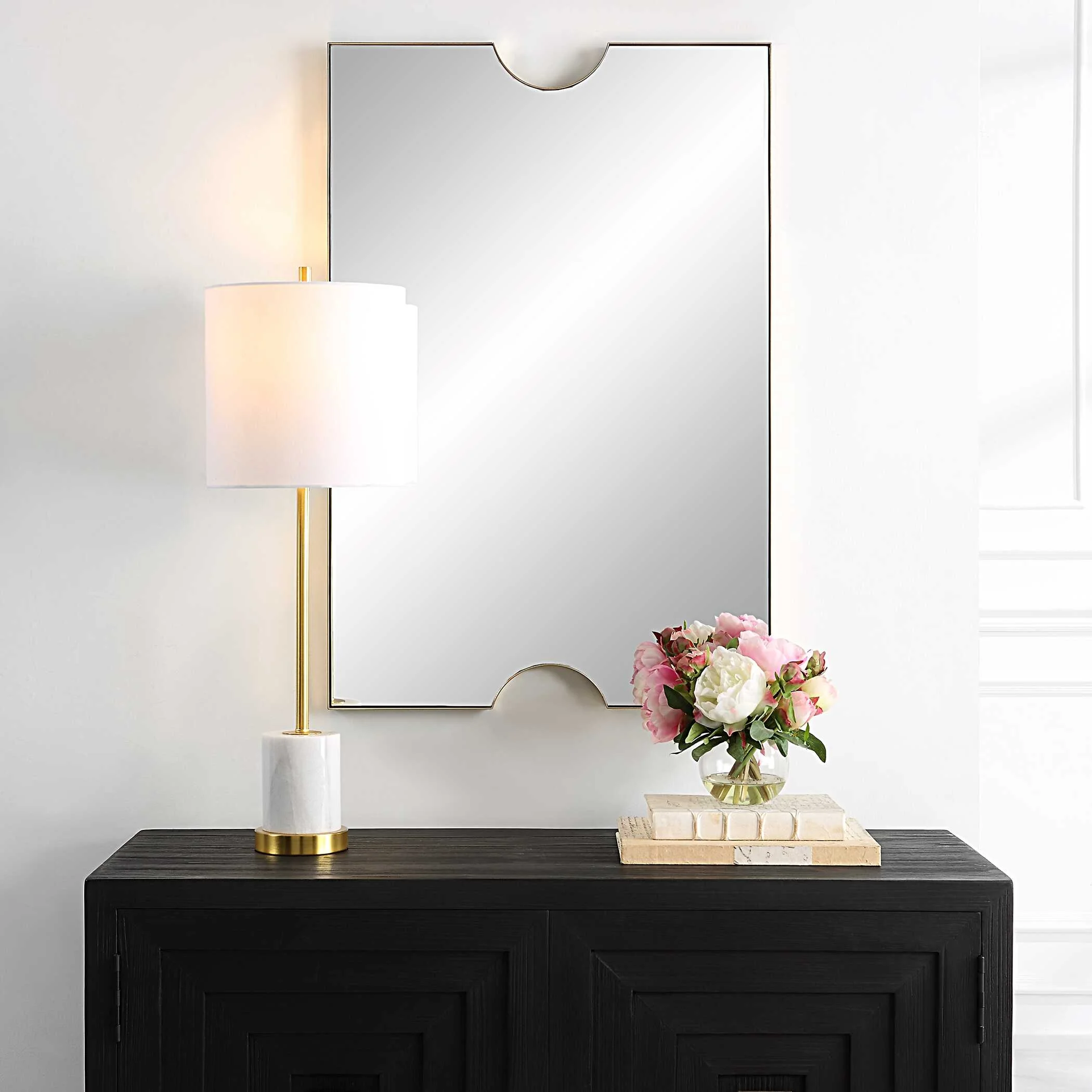 Ultimate Accents Ticket 9933 Ticket Gold Vanity Mirror | Reeds ...