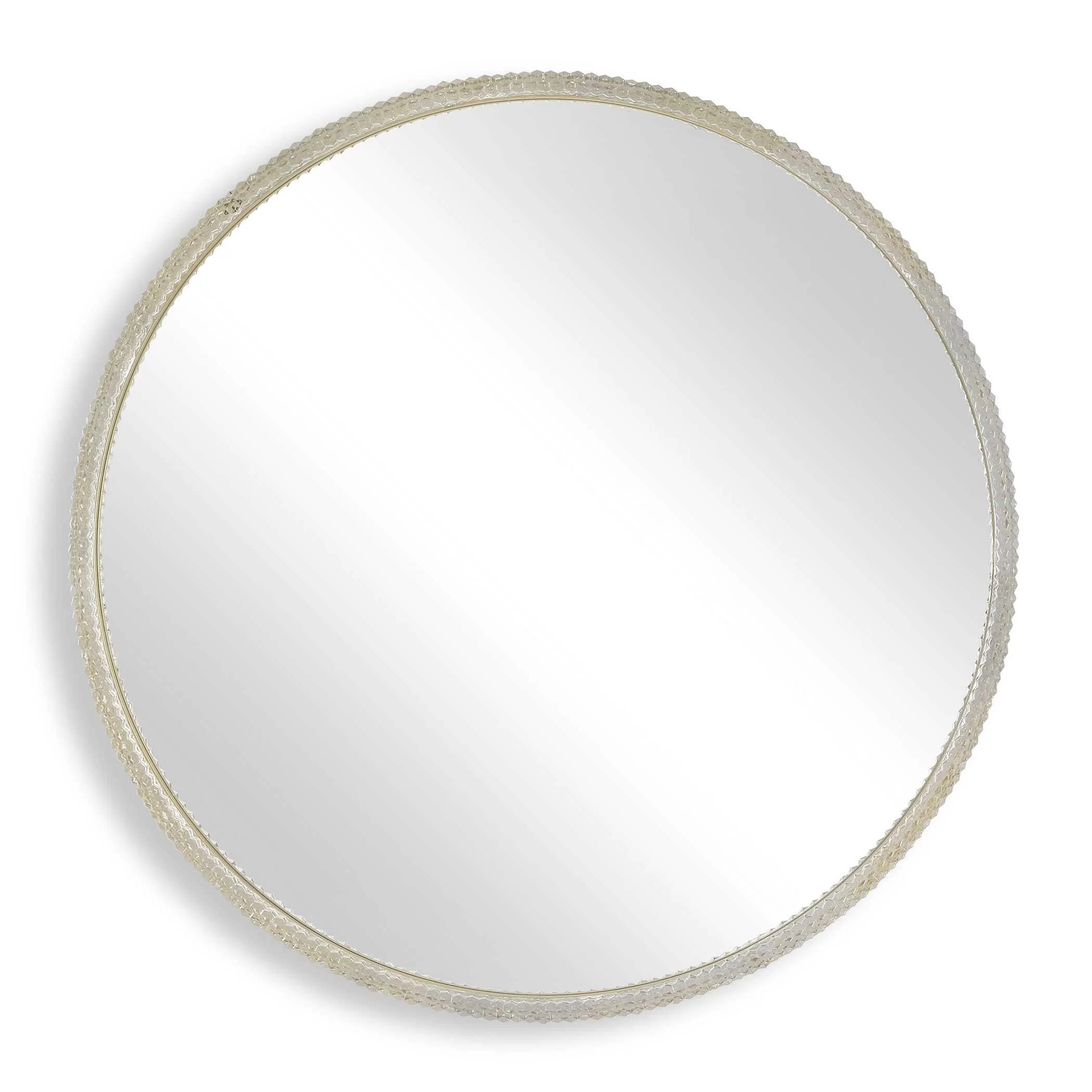 Uttermost Break The Ice 8333 Break The Ice Round Mirror | Mueller ...