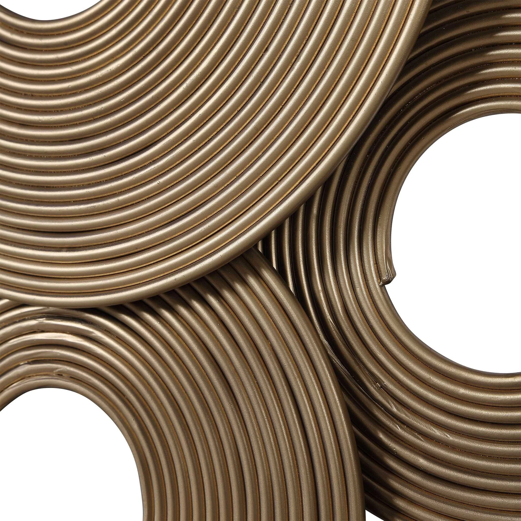 Uttermost Ahmet 4201 Ahmet Gold Rings Wall Decor | Wayside Furniture ...