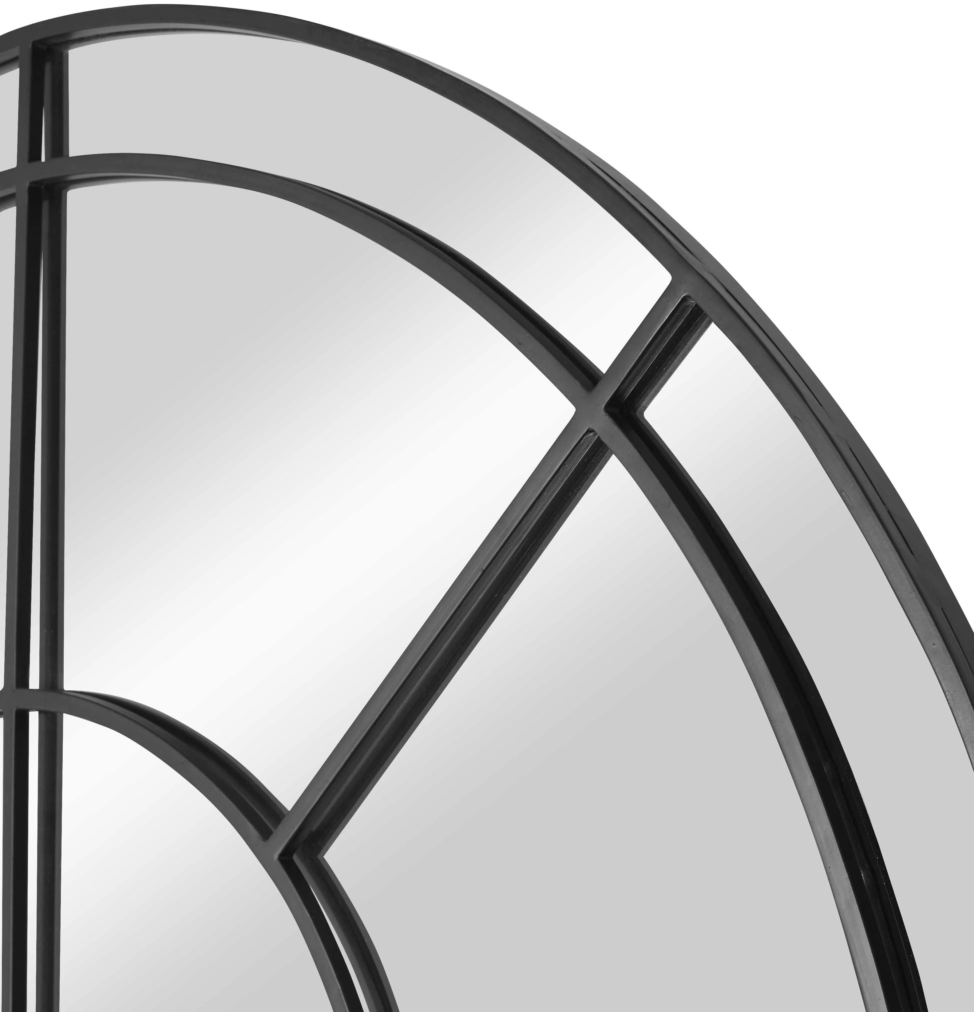 Uttermost Grantola 9698 Grantola Black Arch Iron Mirror | Birmingham ...