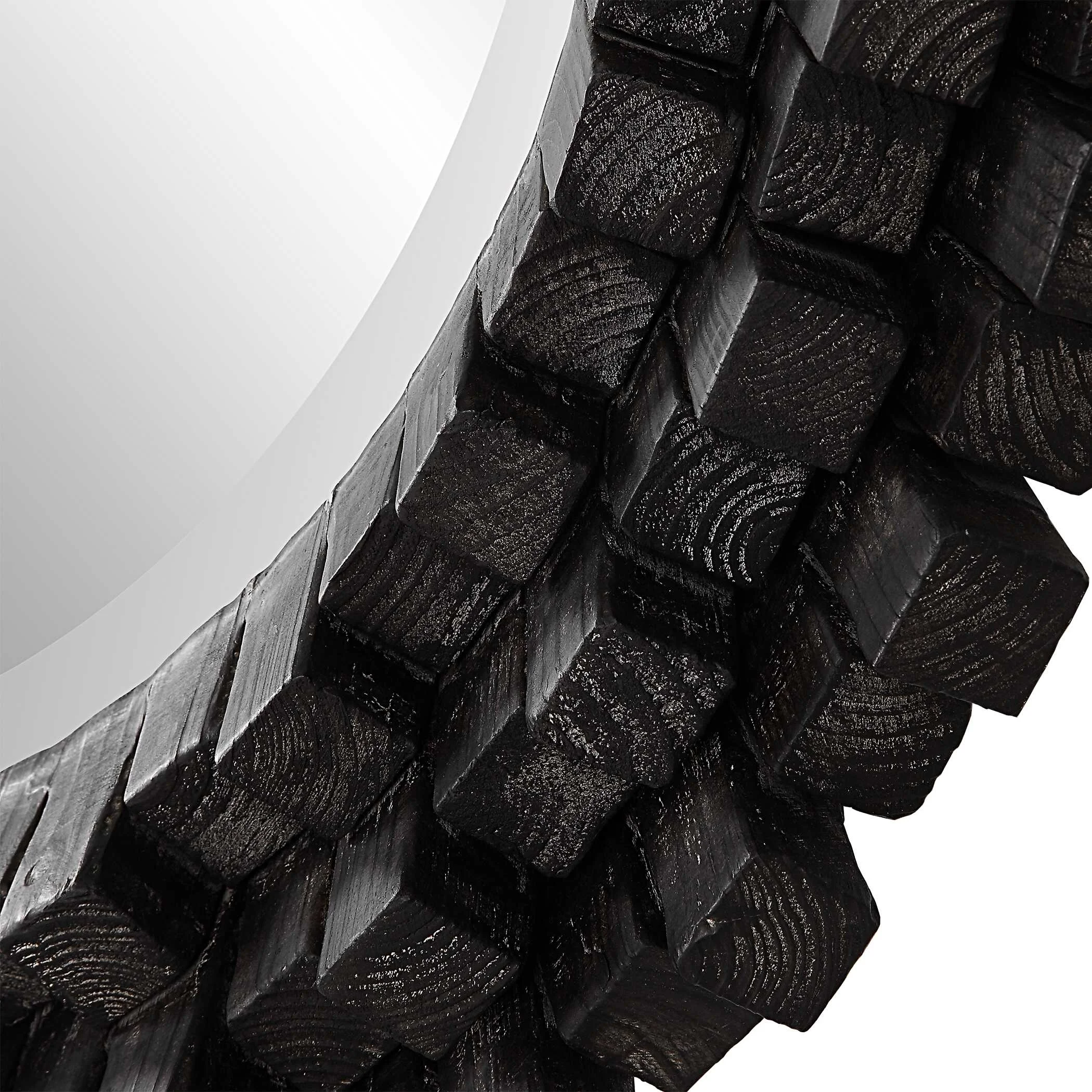 Uttermost Circle Of Piers 9920 Circle Of Piers Round Mirror | Mueller ...