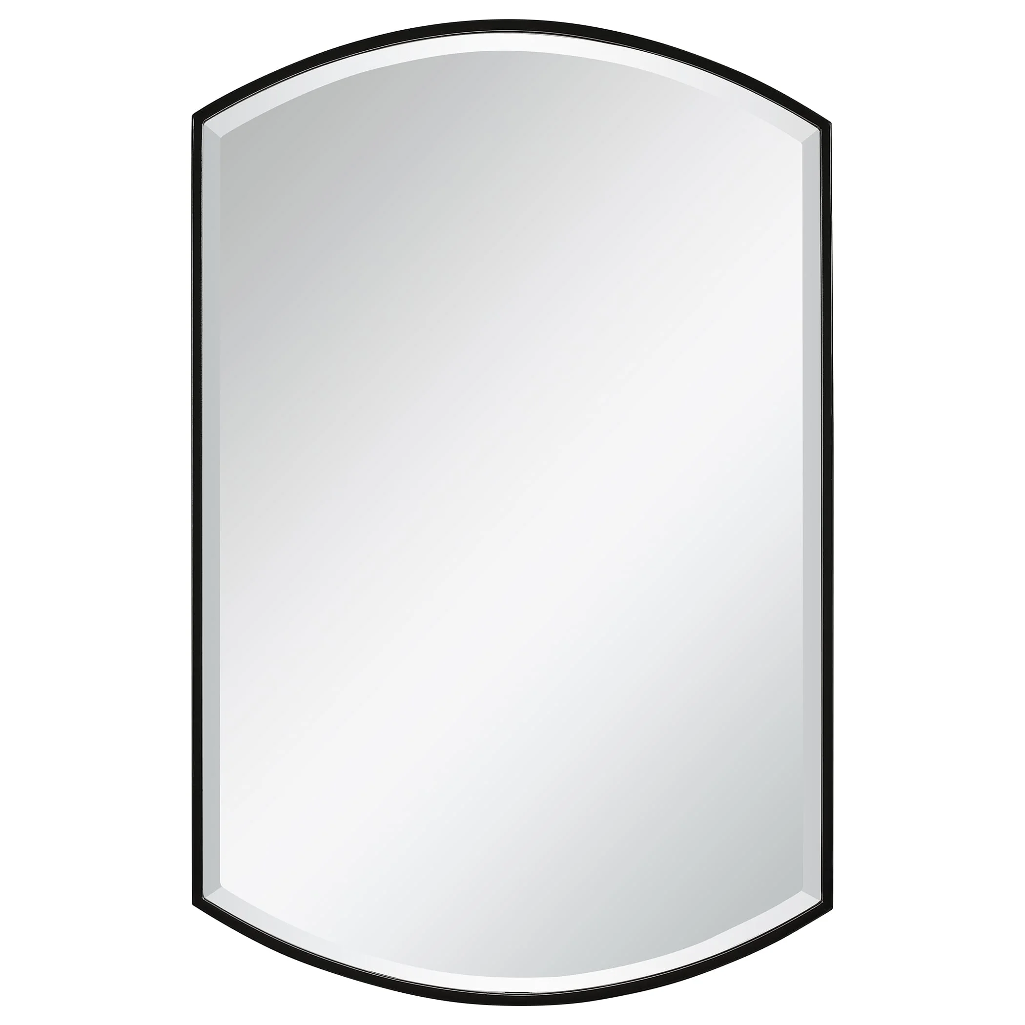 Uttermost Shield 9705 Shield Shaped Iron Mirror | Stuckey Furniture ...
