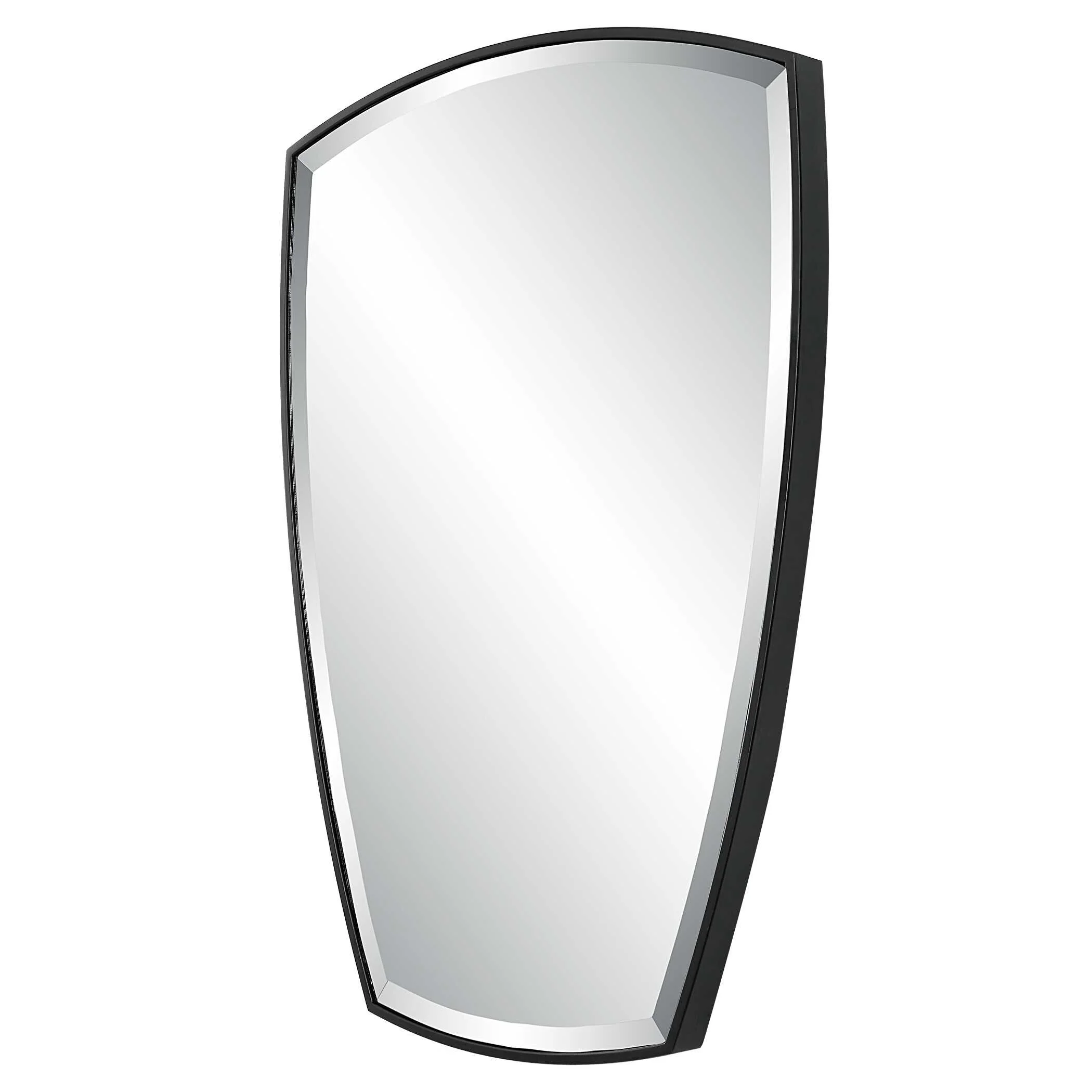Uttermost Crest 9892 Crest Curved Iron Mirror | Thornton Furniture ...
