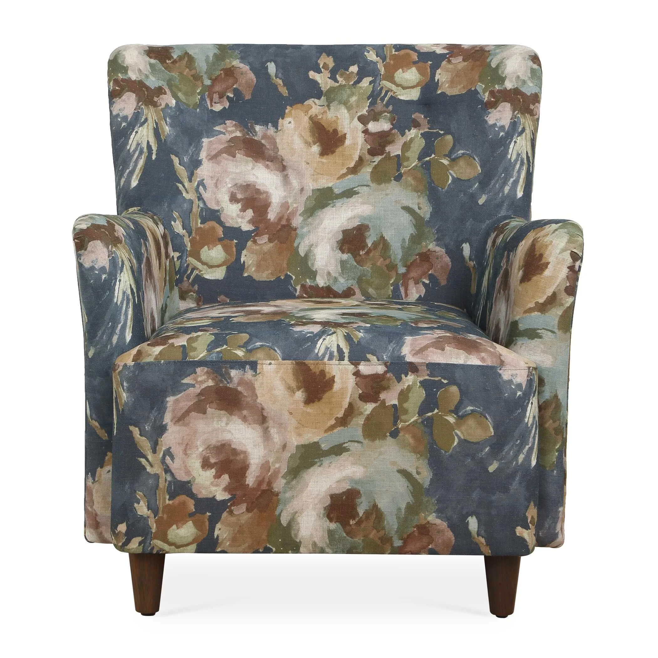 Uttermost Lainey 53050 Lainey Floral Upholstered Armchair | Mueller ...