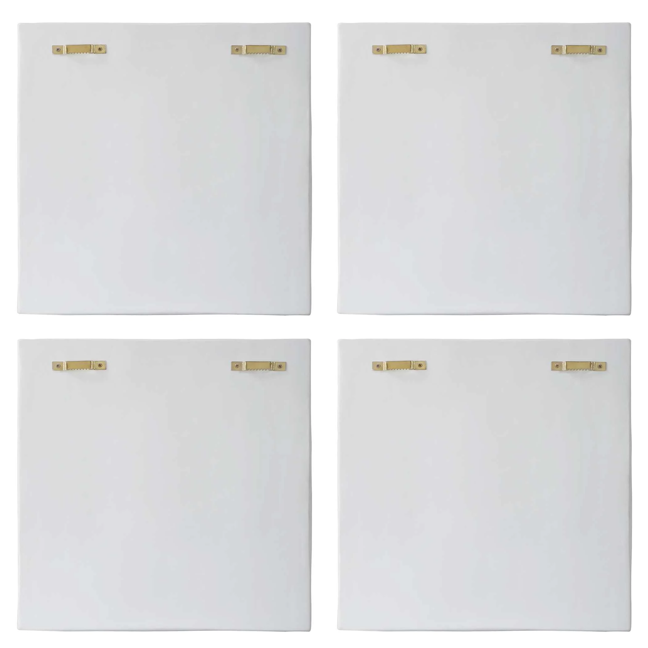 Uttermost Snowdrift 4368 Snowdrift Sculpted White Wall Decor Set/4 ...