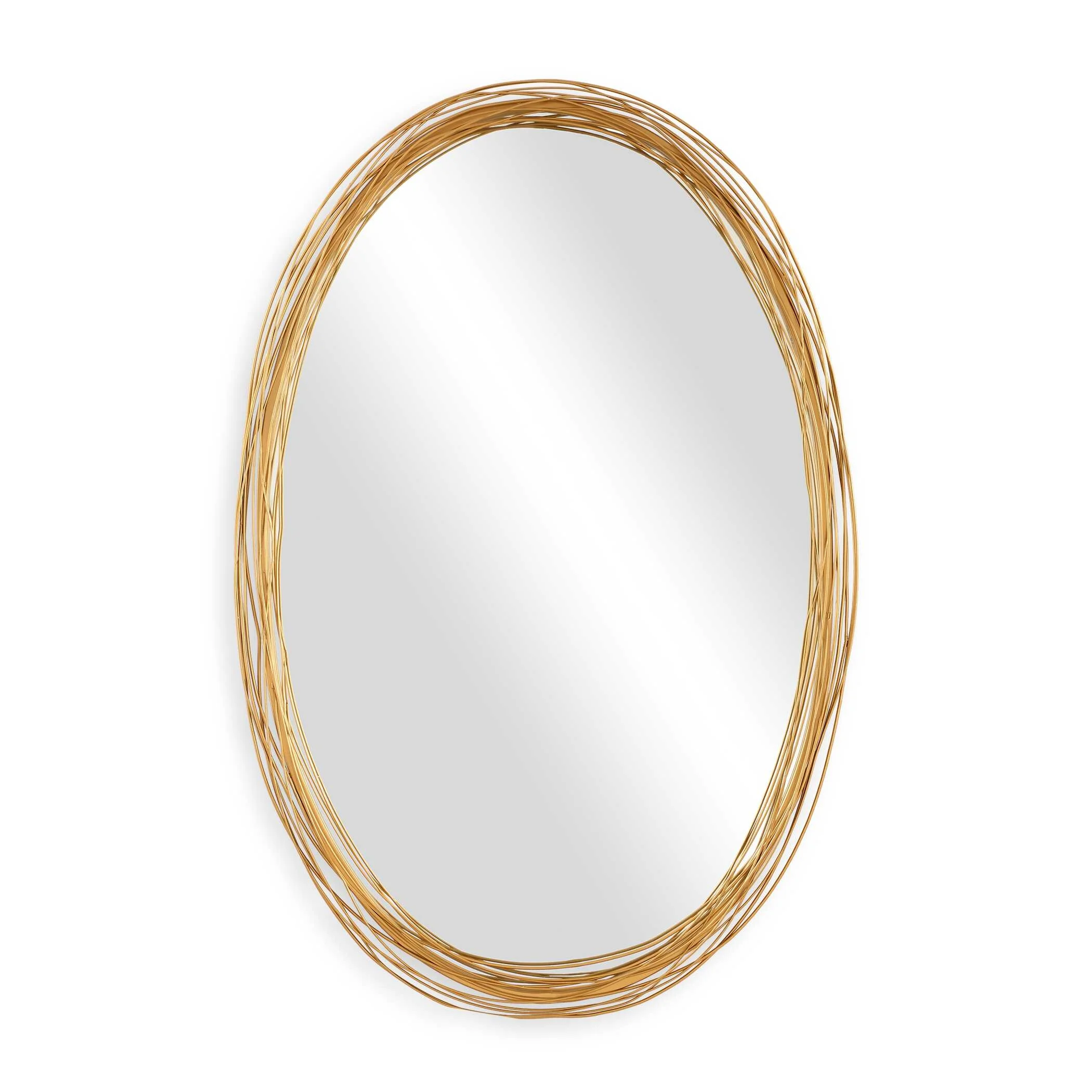 Uttermost Gillian 8226 Gillian Oval Mirror | Stuckey Furniture ...