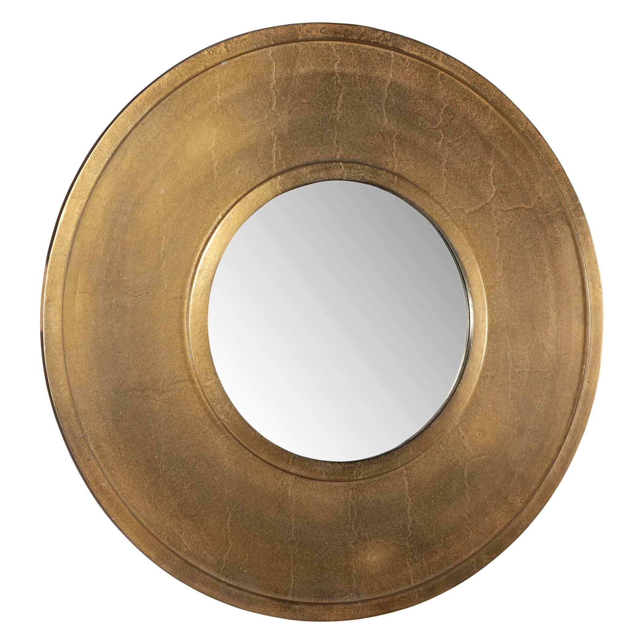 Uttermost Axel 7088 Axel Round Brass Mirror | Birmingham Wholesale ...