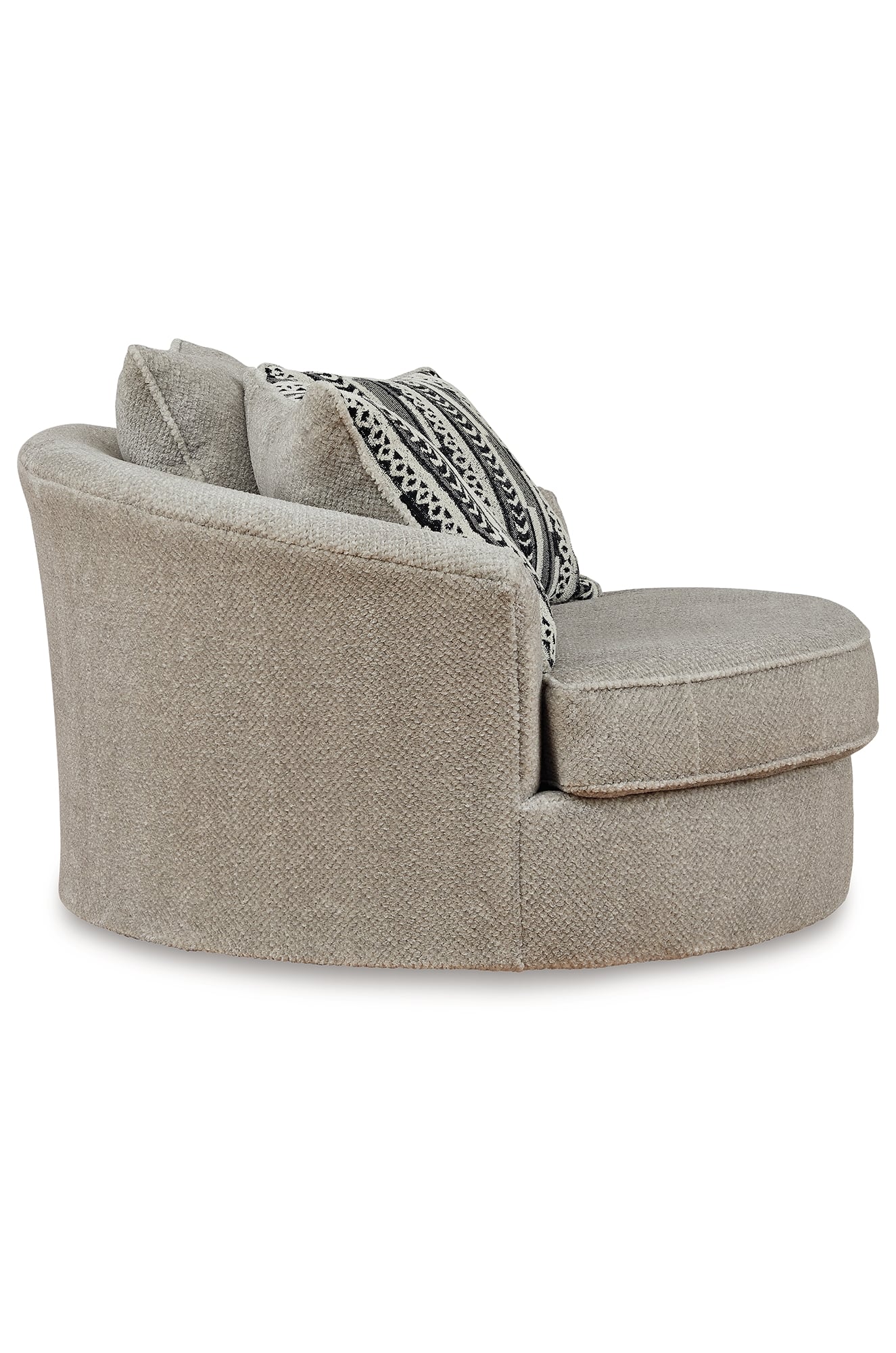 Benchcraft Calnita 2050221 Oversized Swivel Accent Chair | Dunk ...