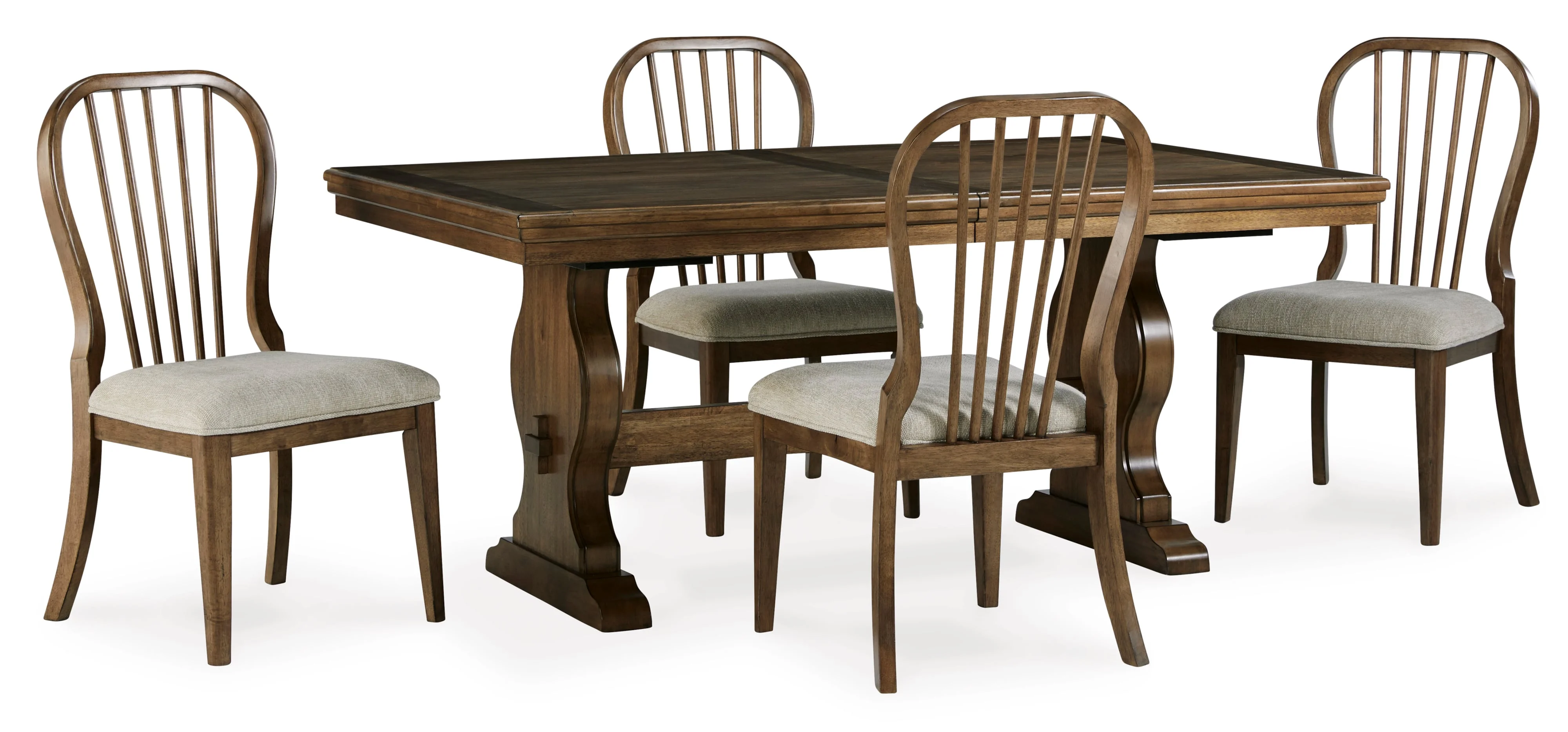 Benchcraft Sturlayne D787D1 Dining Table And 4 Chairs | Standard ...
