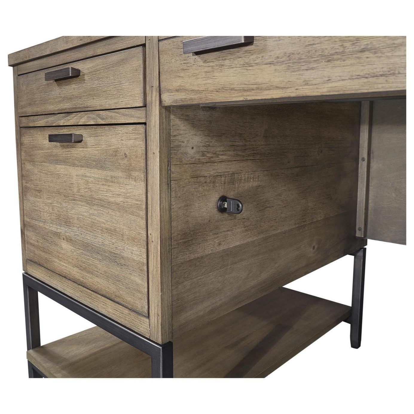 Aspenhome Trellis 787143824 Transitional Desk with Charging Ports ...