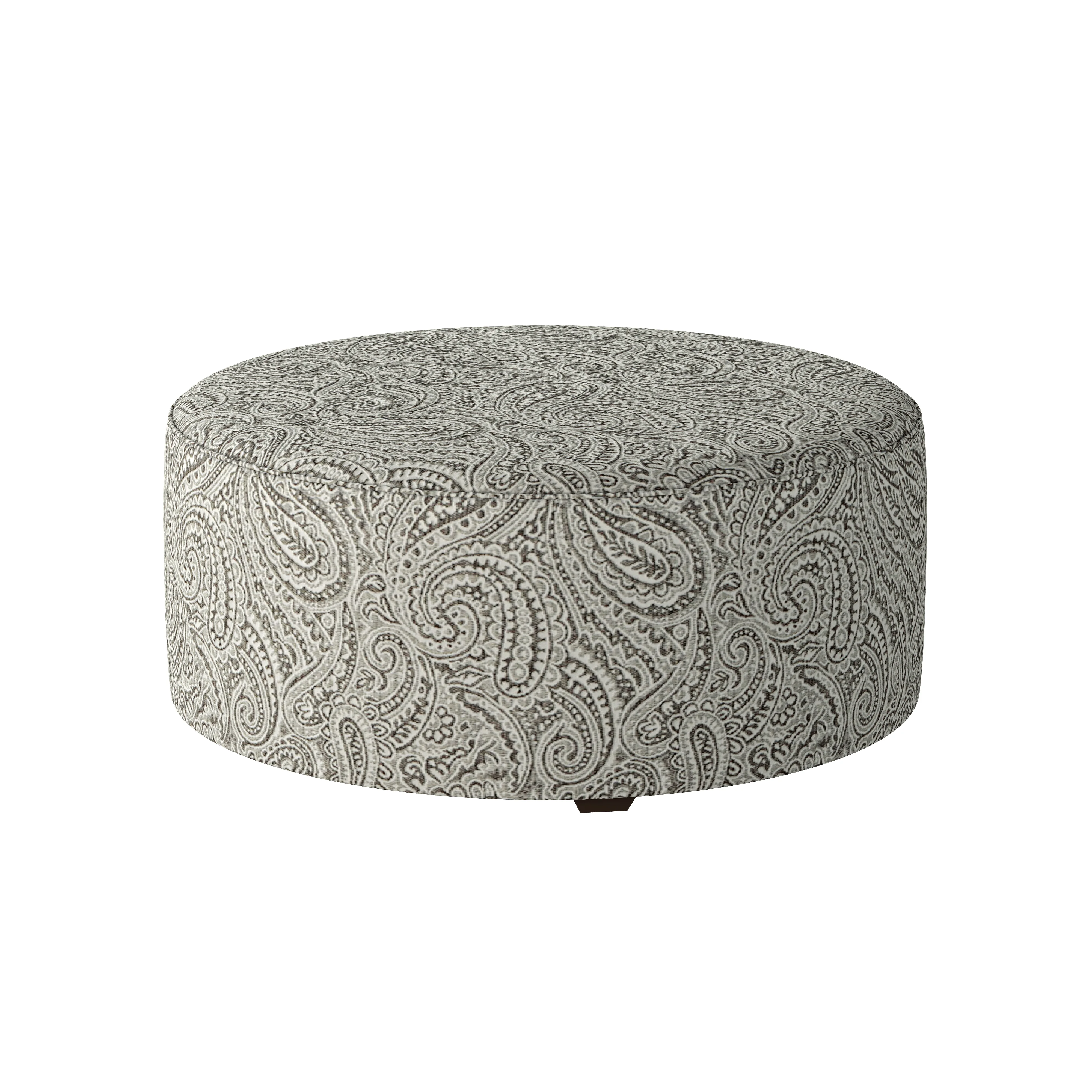 Fusion Furniture Grab A Seat 140 C Regency Iron Round Cocktail Ottoman