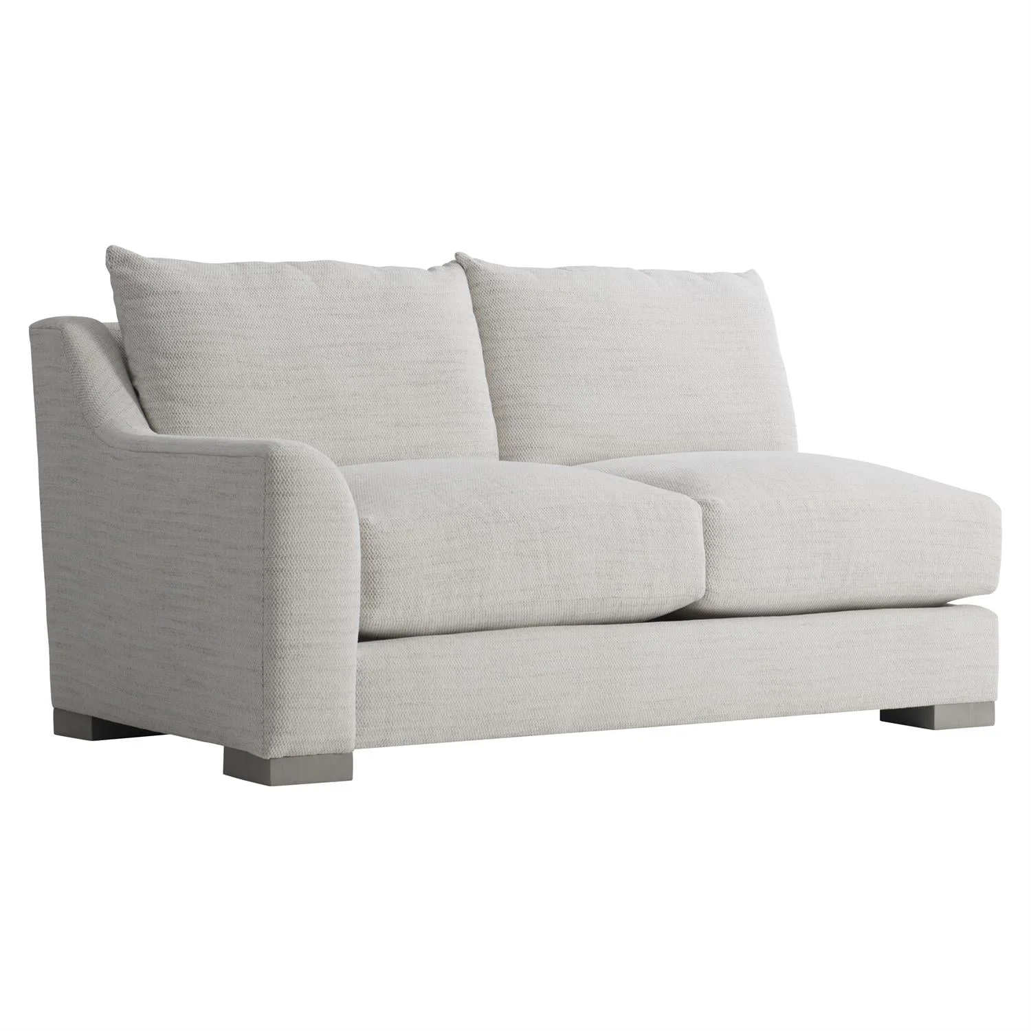 Bernhardt Bernhardt Living Gabi Fabric Left Arm Loveseat | Sprintz ...
